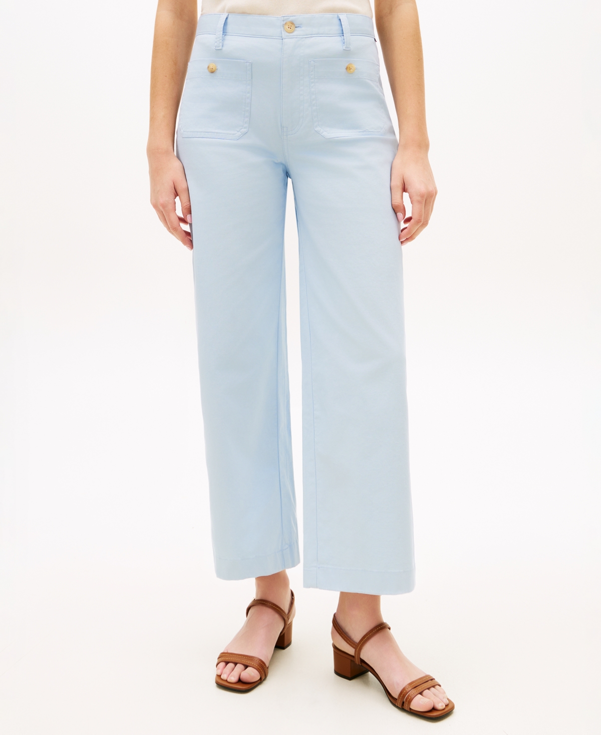 Click here for Tommy Hilfiger Womens Twill Patch Pocket Chinos Pa... prices