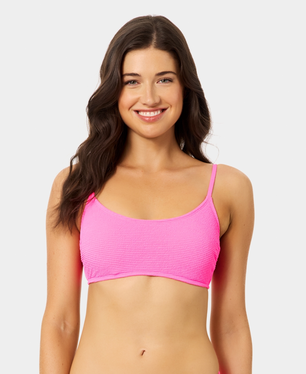 Click here for California Waves Womens Solid Popcorn Scrunch Scoo... prices