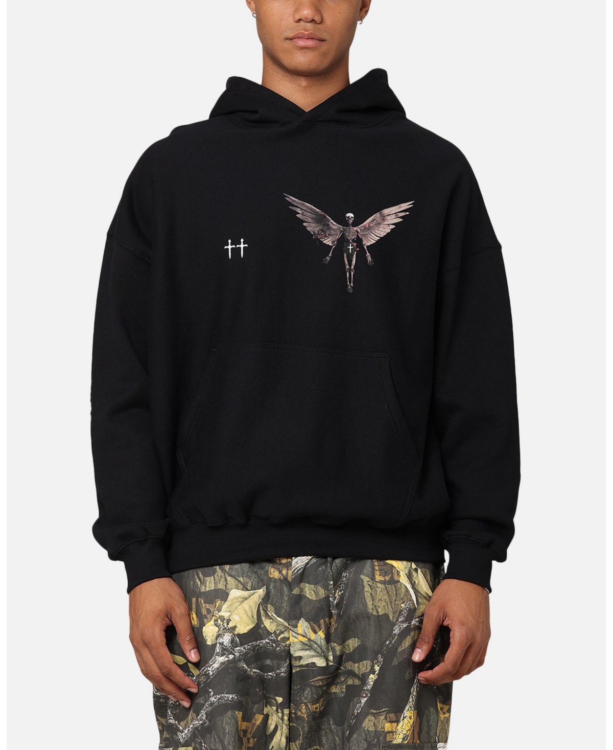 Click here for Saint Morta Mens Momento Mori Hoodie Black prices