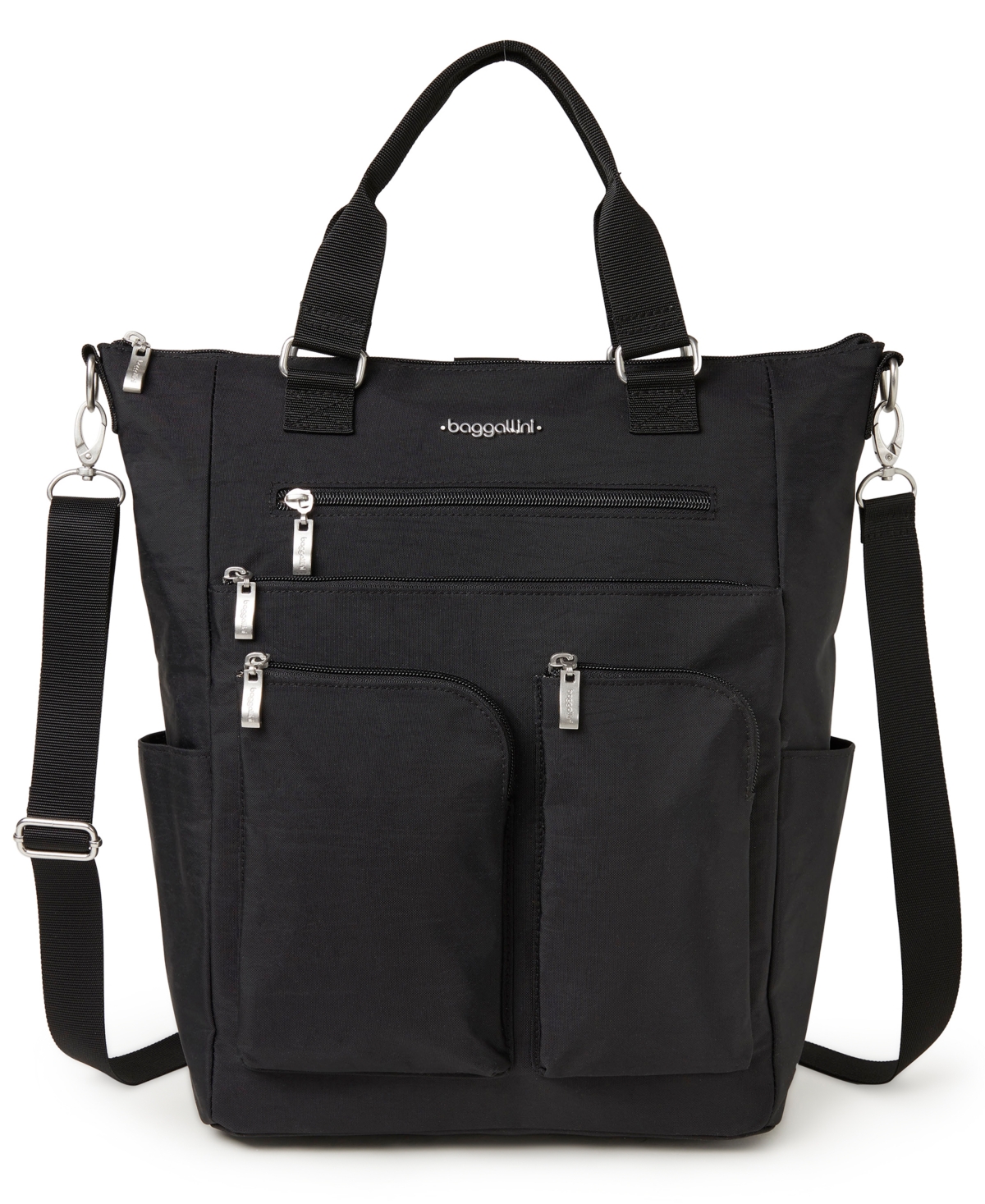 Click here for Baggallini 3-In-1 Convertible Backpack Tote - Blac... prices