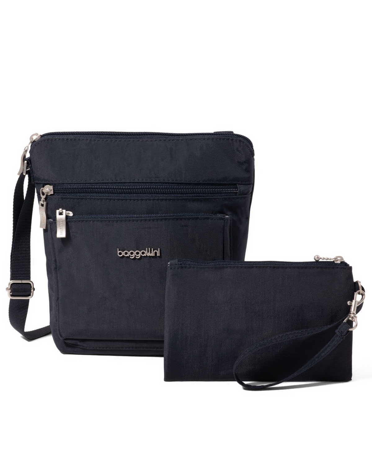 Click here for Baggallini Womens Pocket Crossbody - French Nav prices