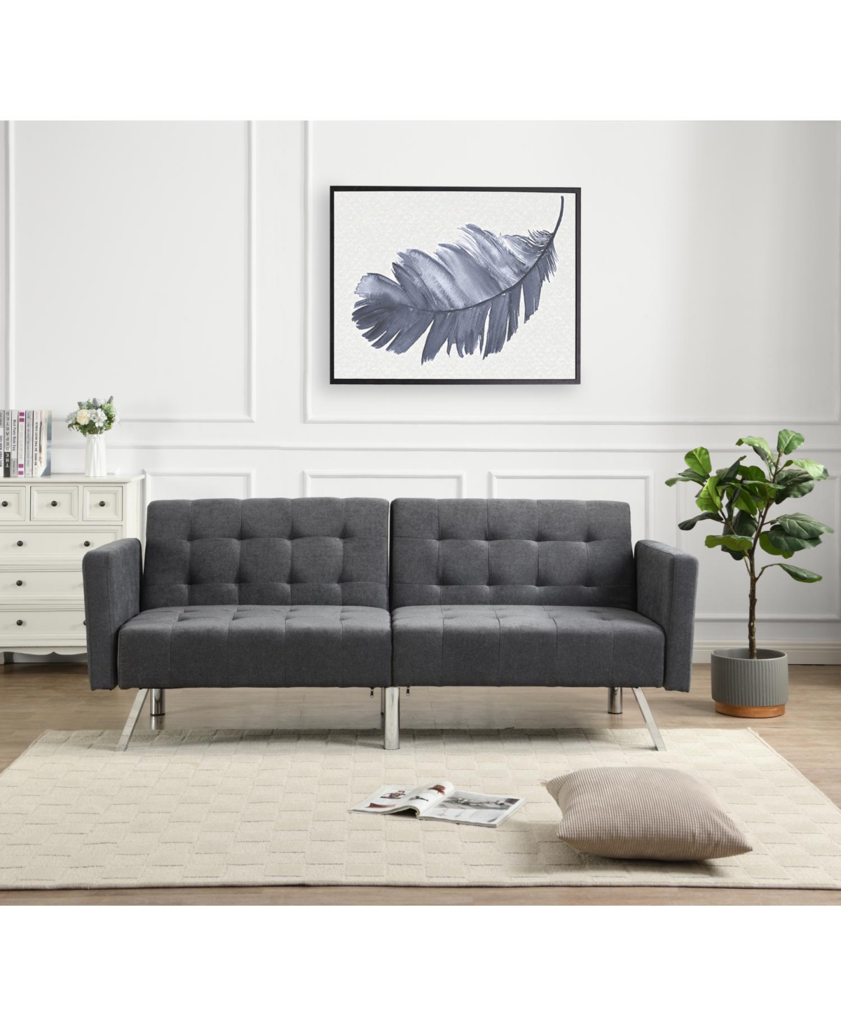 Click here for Streamdale Furniture Stylish & Comfy Convertible L... prices