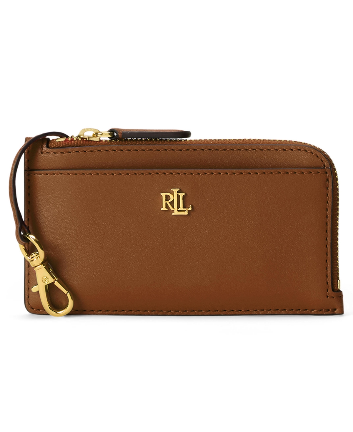 Click here for Lauren Ralph Lauren Leather L-Zip Card Case Wallet... prices