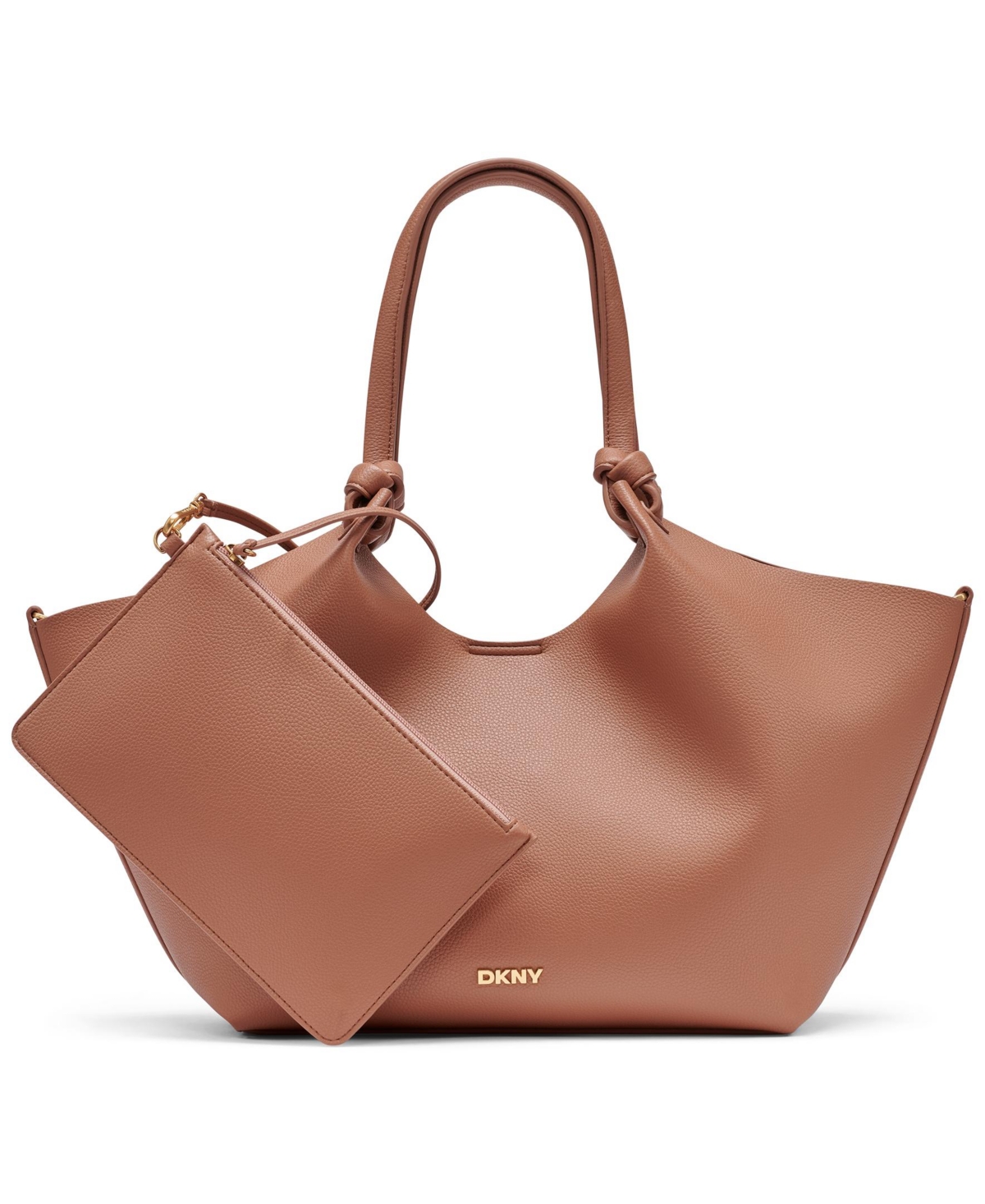 Click here for Dkny Paula Commuter Medium Sleek Tote - Hot Cocoa prices