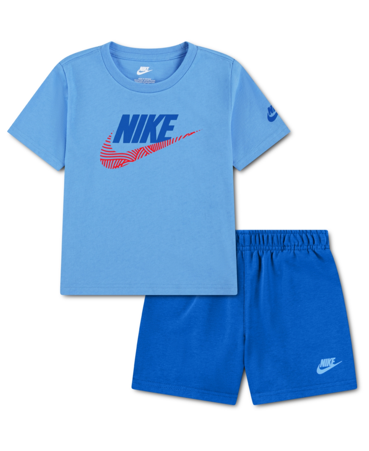 Click here for Nike Boys Toddler 2T-4T In The Zone Printed Crewne... prices