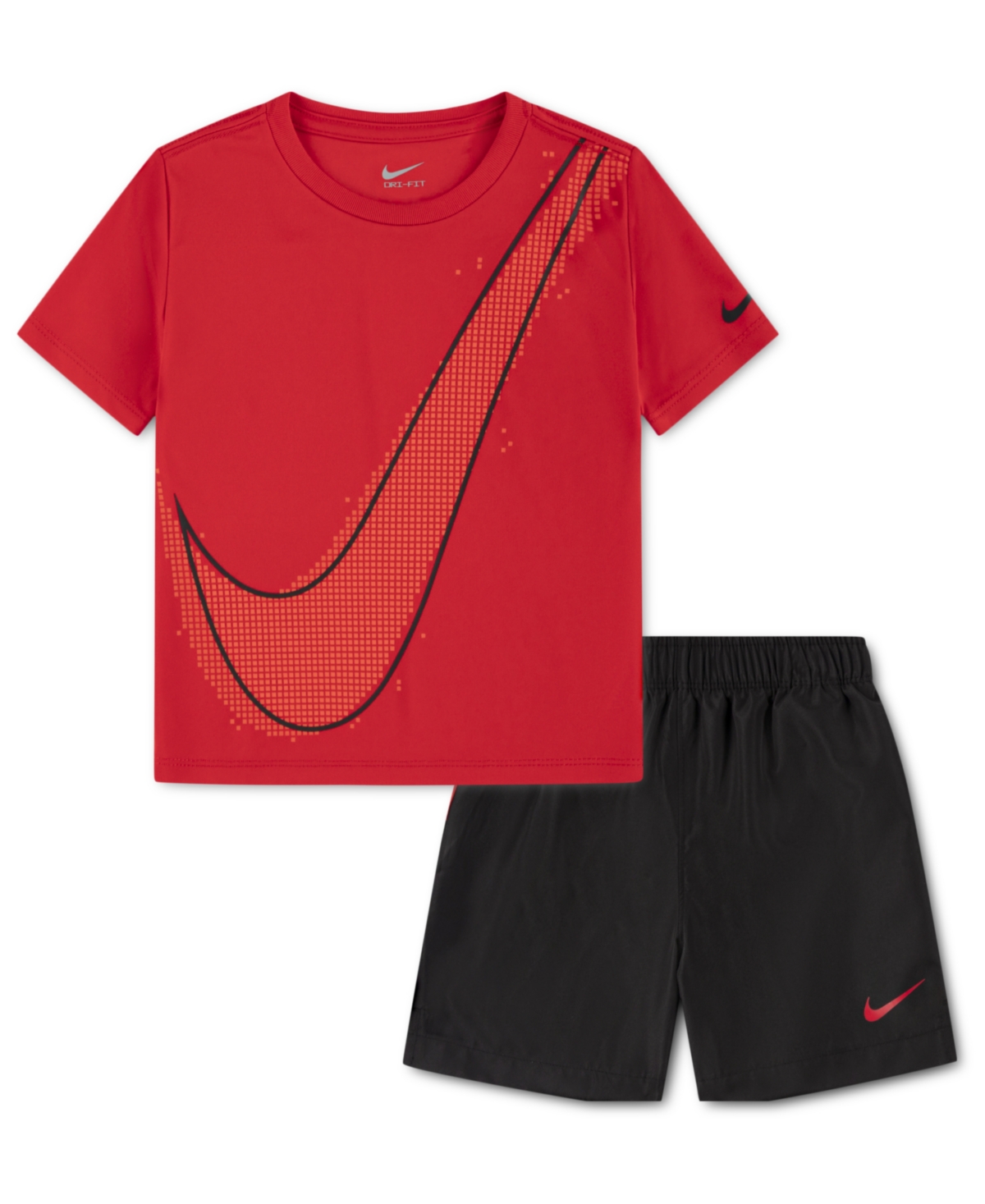 Click here for Nike Boys Toddler 2T-4T Dri-fit Crewneck T-Shirt a... prices