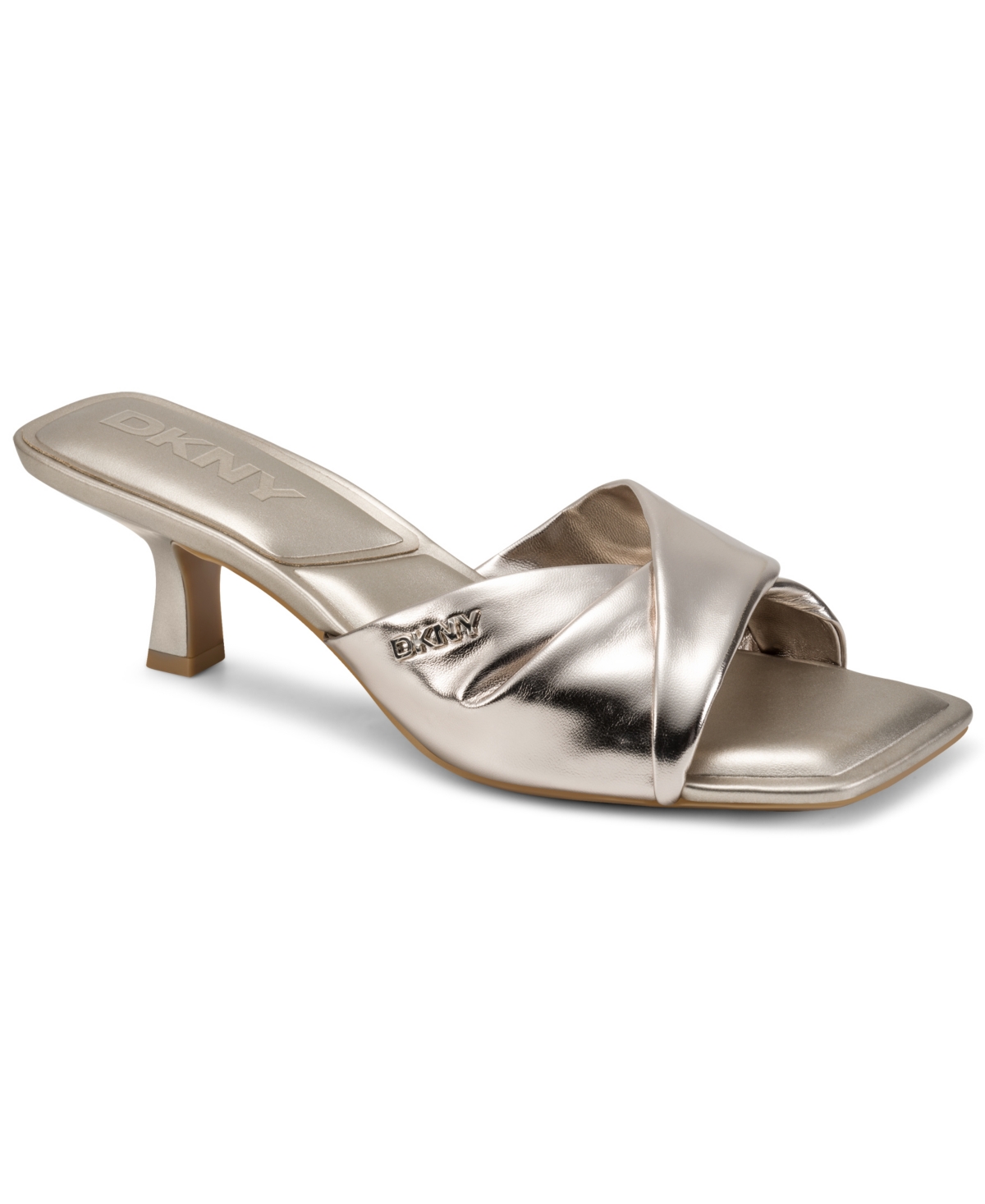Click here for Dkny Jolaine Twist Sandals - Champagne prices