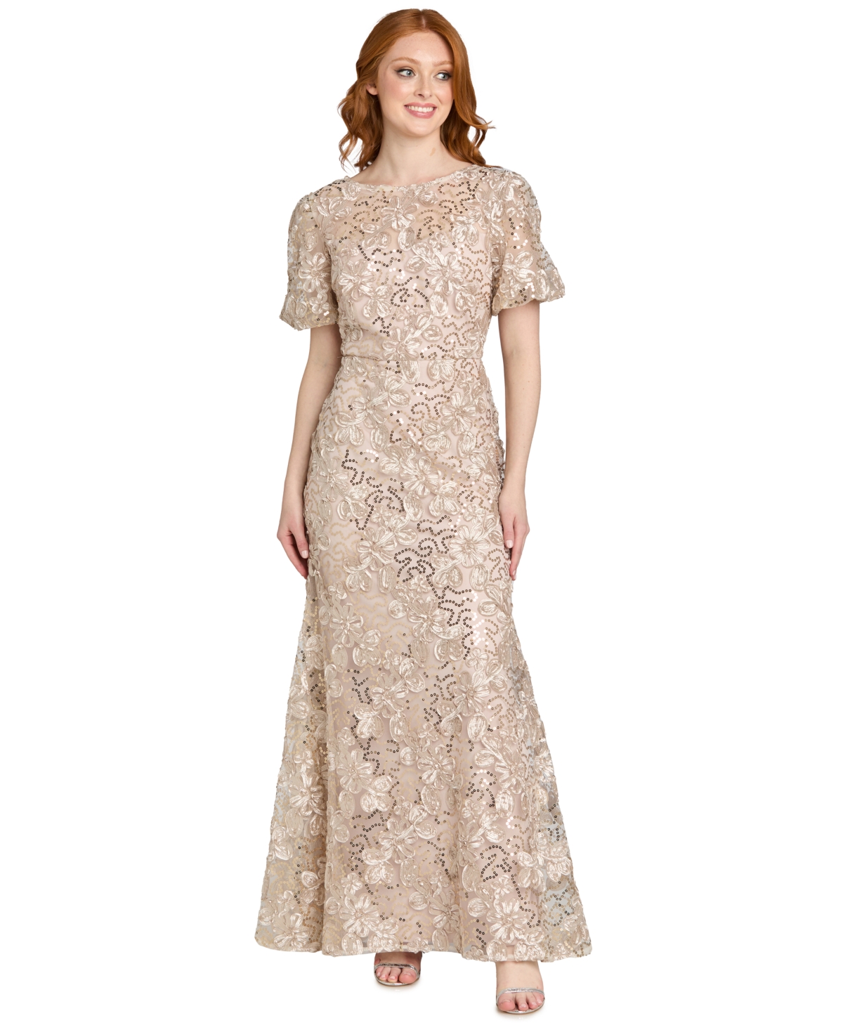 Click here for R & M Richards Petite Long Ribbon Soutache Lace an... prices