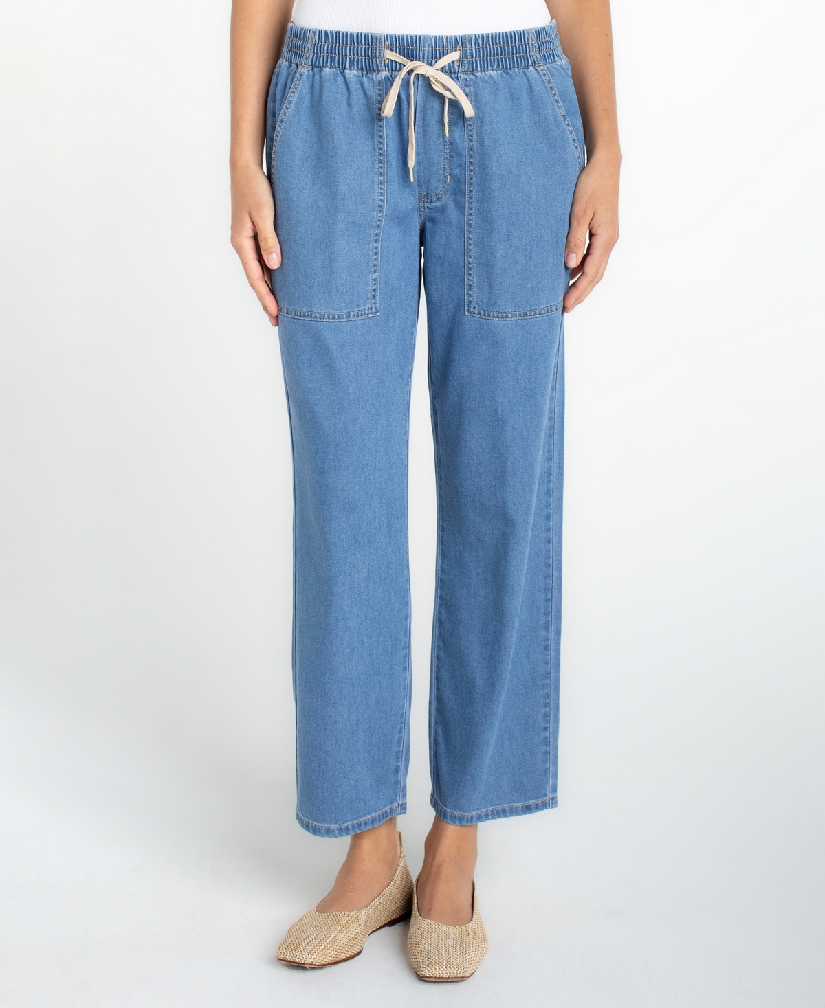 Click here for Liverpool Los Angeles Womens Mid Rise Easy Crop Li... prices