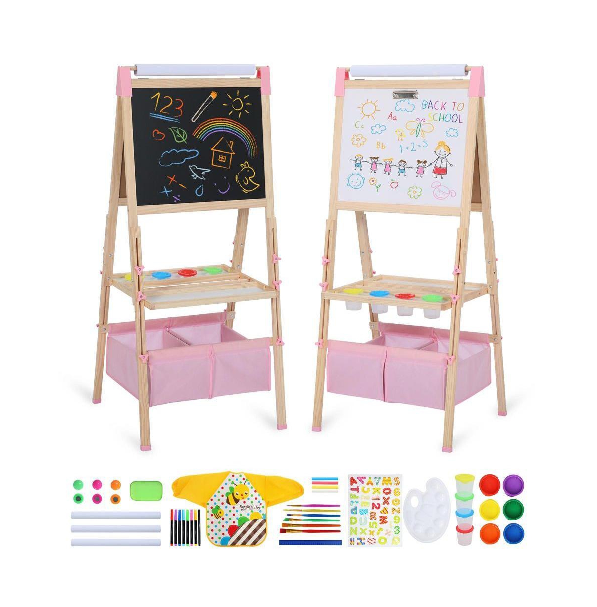 Click here for Kinder King 3 in 1 Kids Art Easel Set  Dual-Sided... prices