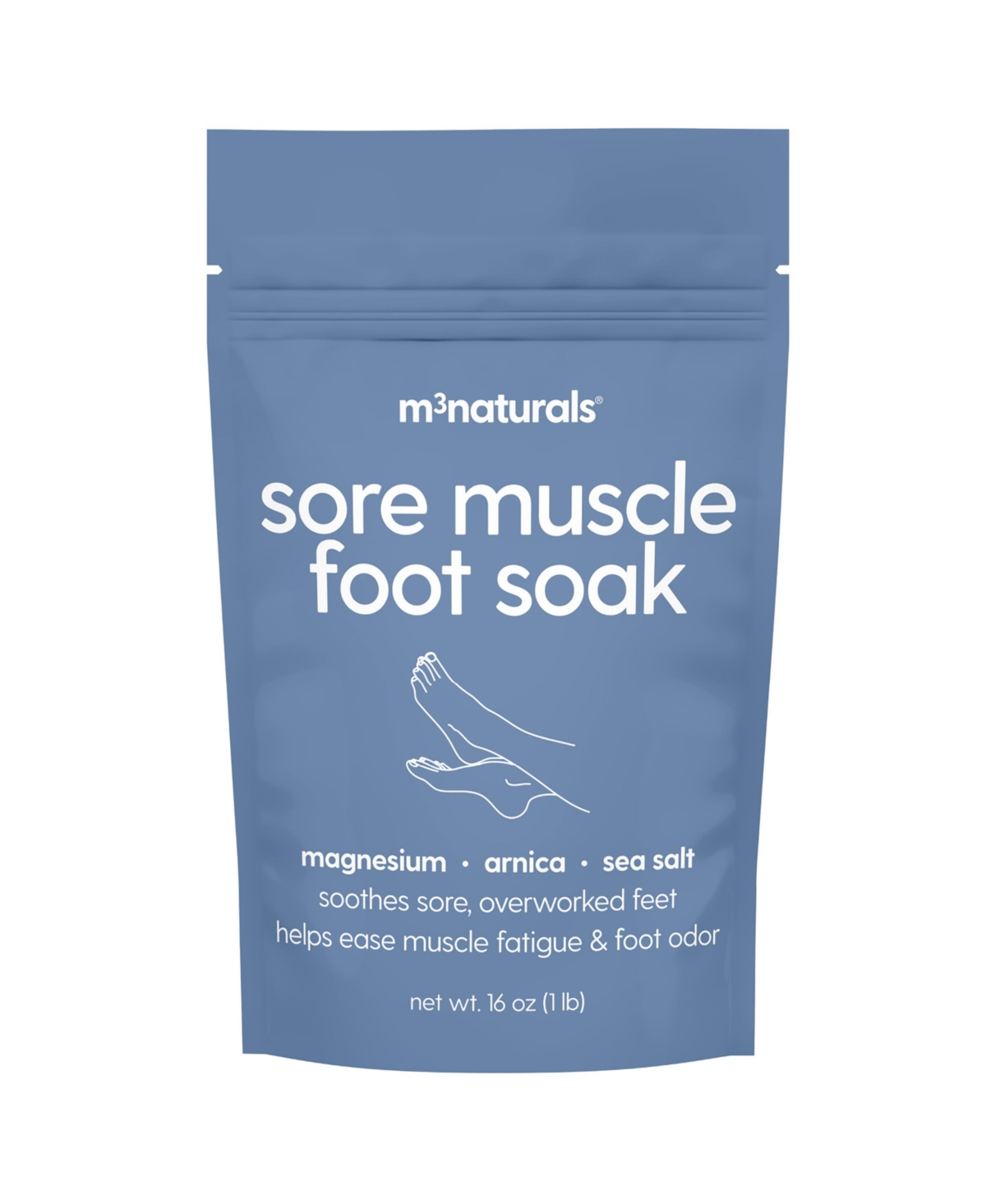 Click here for M3 Naturals Sore Muscle Foot Soak  16oz prices
