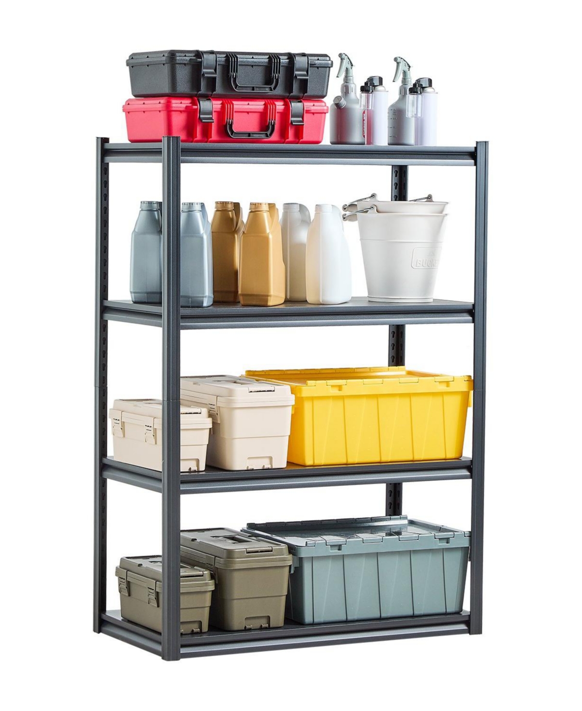 Click here for Mecale 4-Tier Garage Storage Shelves  2400-Lb Capa... prices