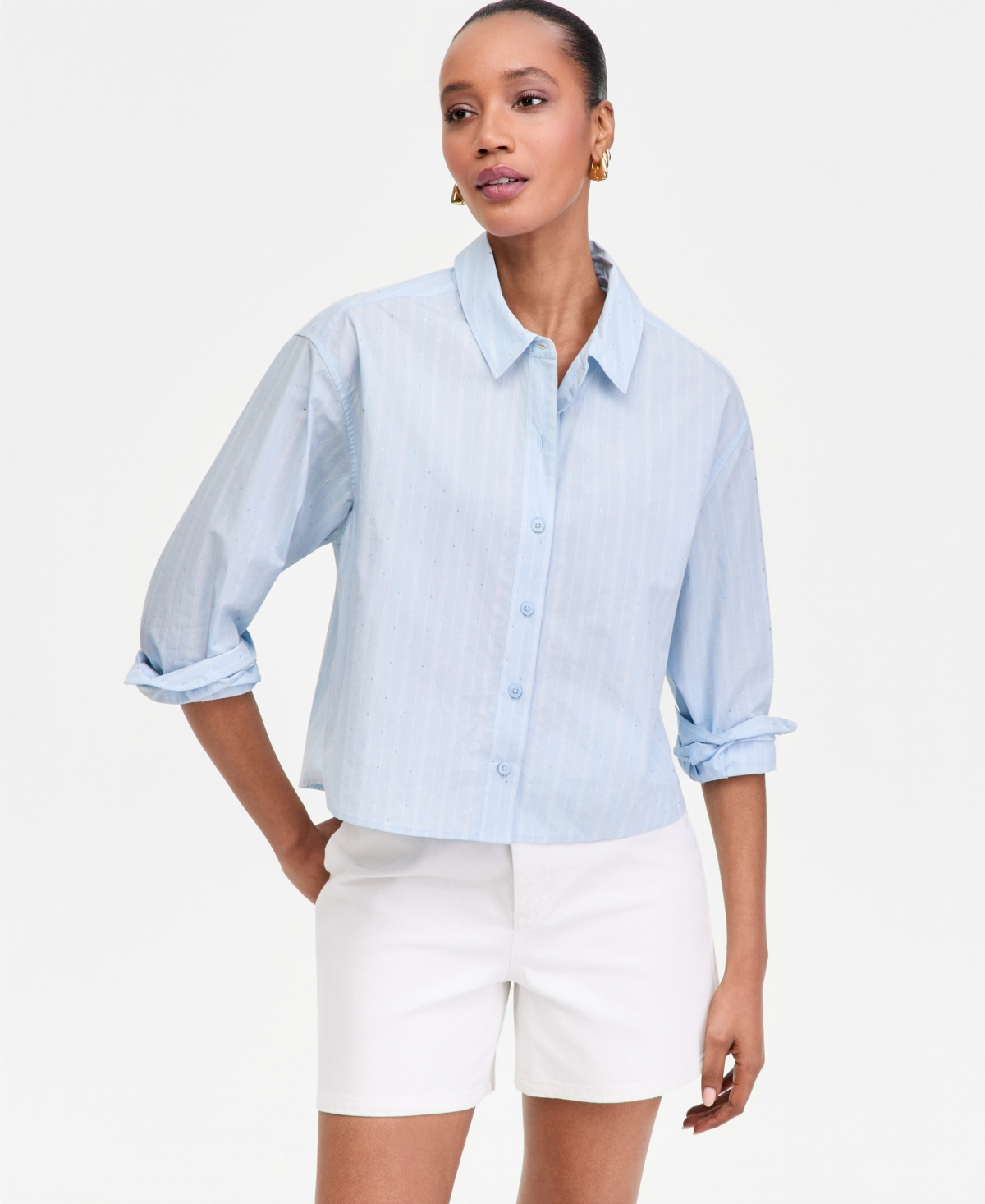 Click here for I.n.c. International Concepts Womens Crystal Embel... prices