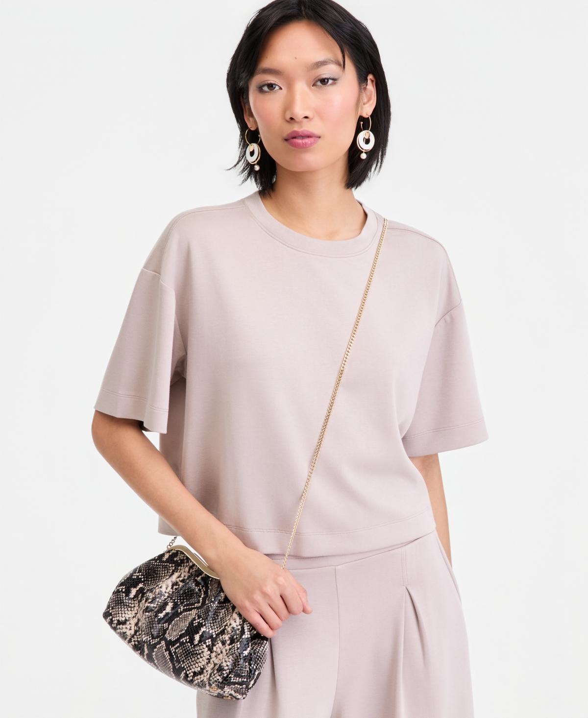 Click here for I.n.c. International Concepts Womens Short Sleeve... prices