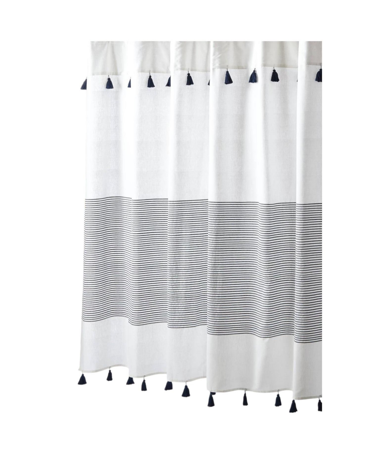 Click here for Slickblue 72-inch and White Stripes Cotton Shower... prices