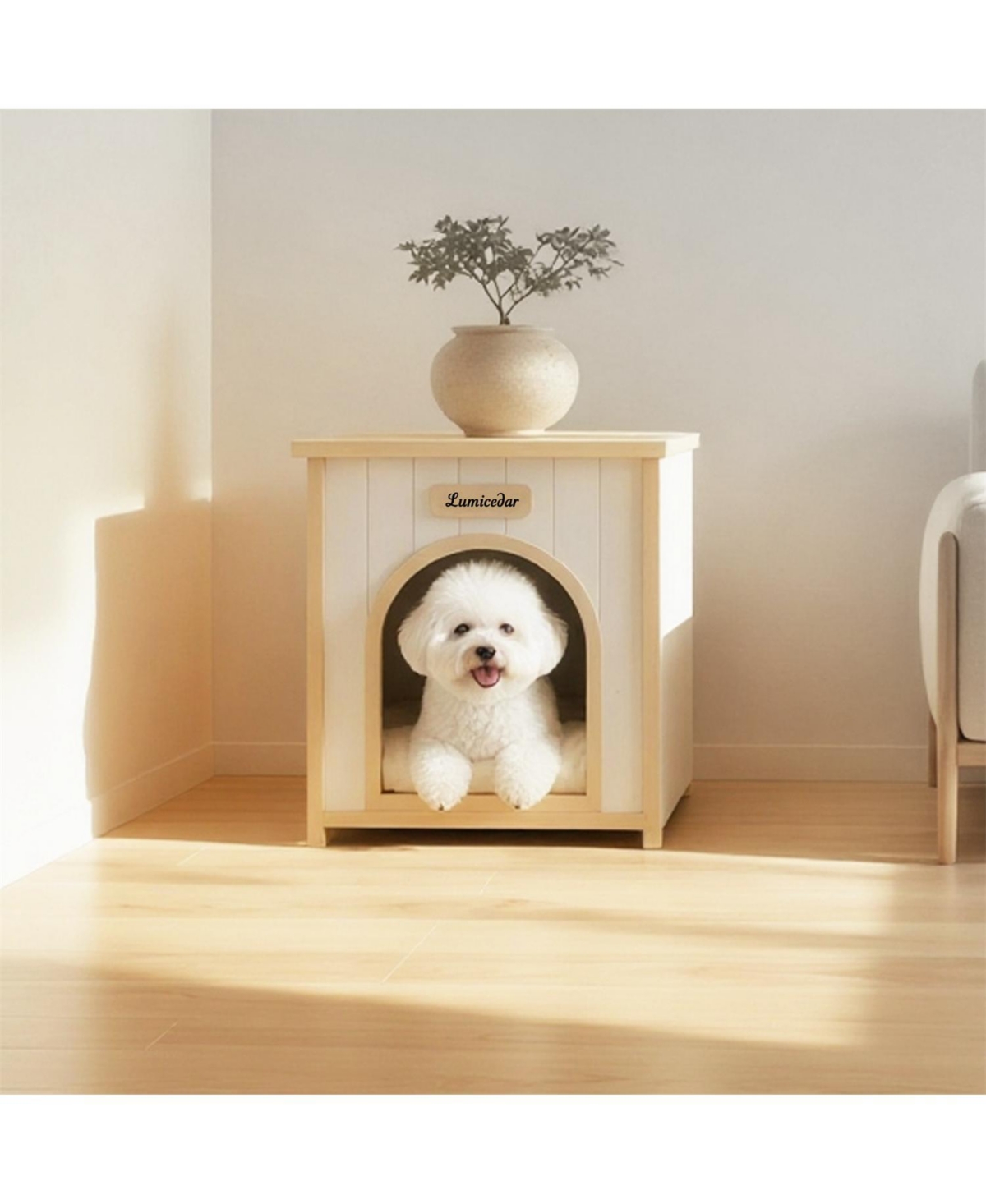 Click here for Aostirmotor Cat House for Small Cats & Dogs in Lig... prices