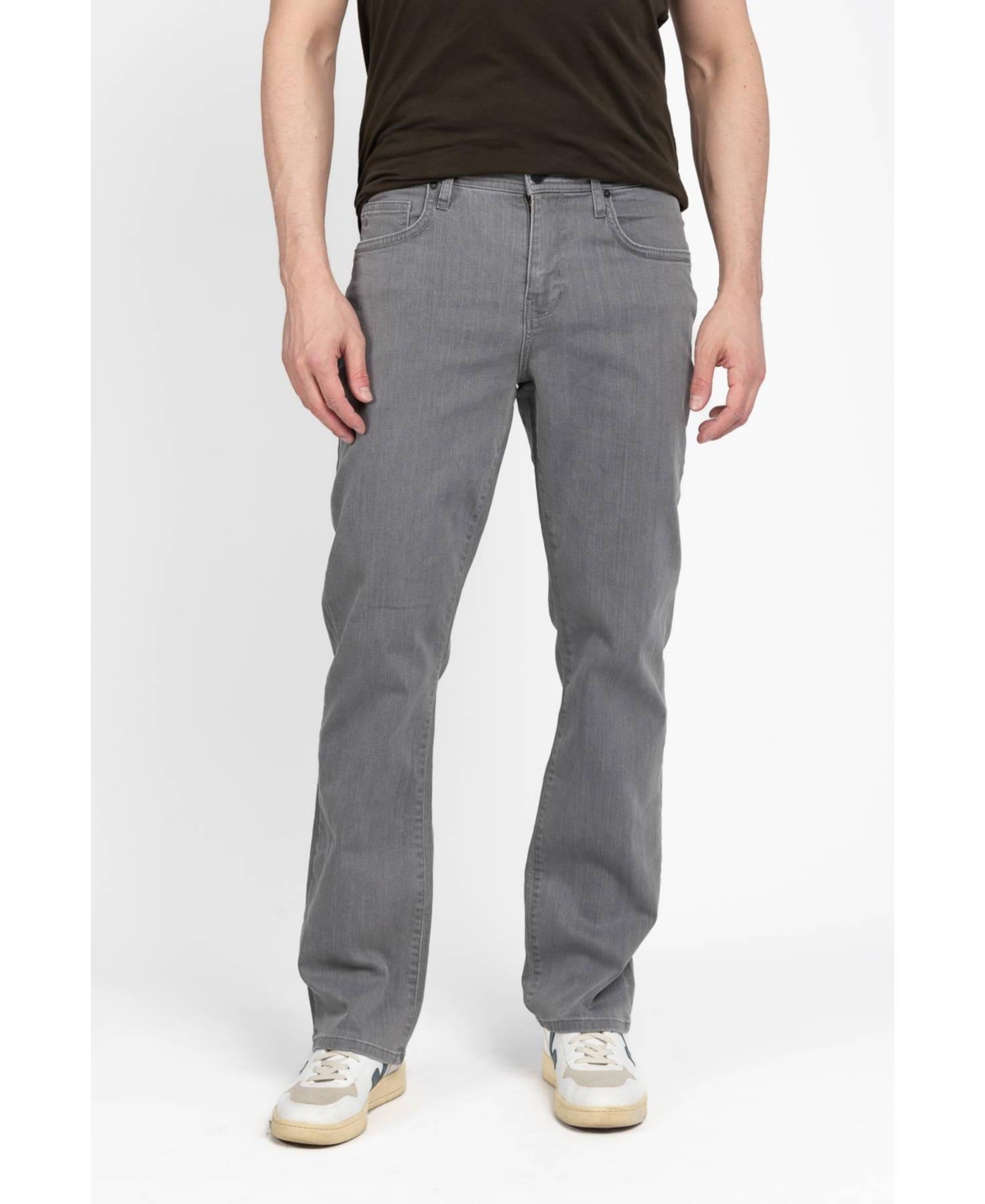 Click here for Jack Of Spades Mens Fit Grey Denim - Grey prices