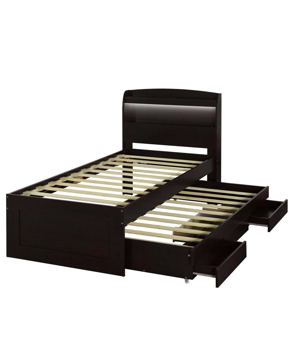 Click here for Boyel Living Twin Xl Size Platform Bed with Storag... prices