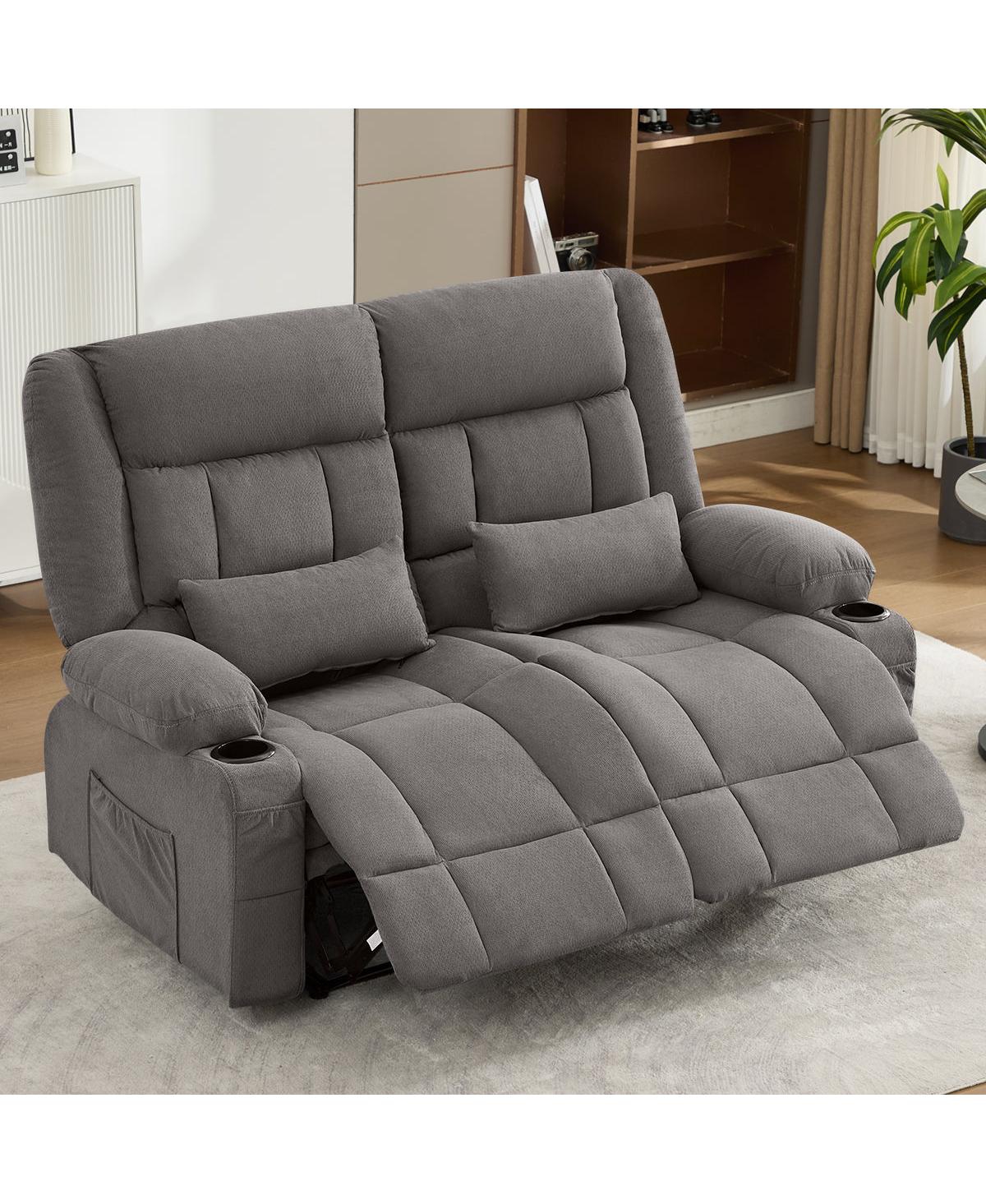 Click here for Clihome Recliner Loveseat with Cup Holders for Liv... prices
