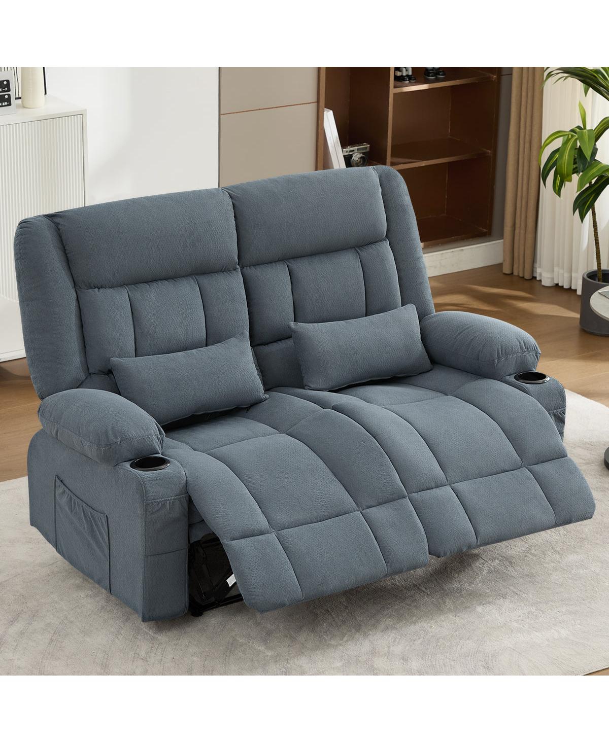 Click here for Clihome Recliner Loveseat with Cup Holders for Liv... prices