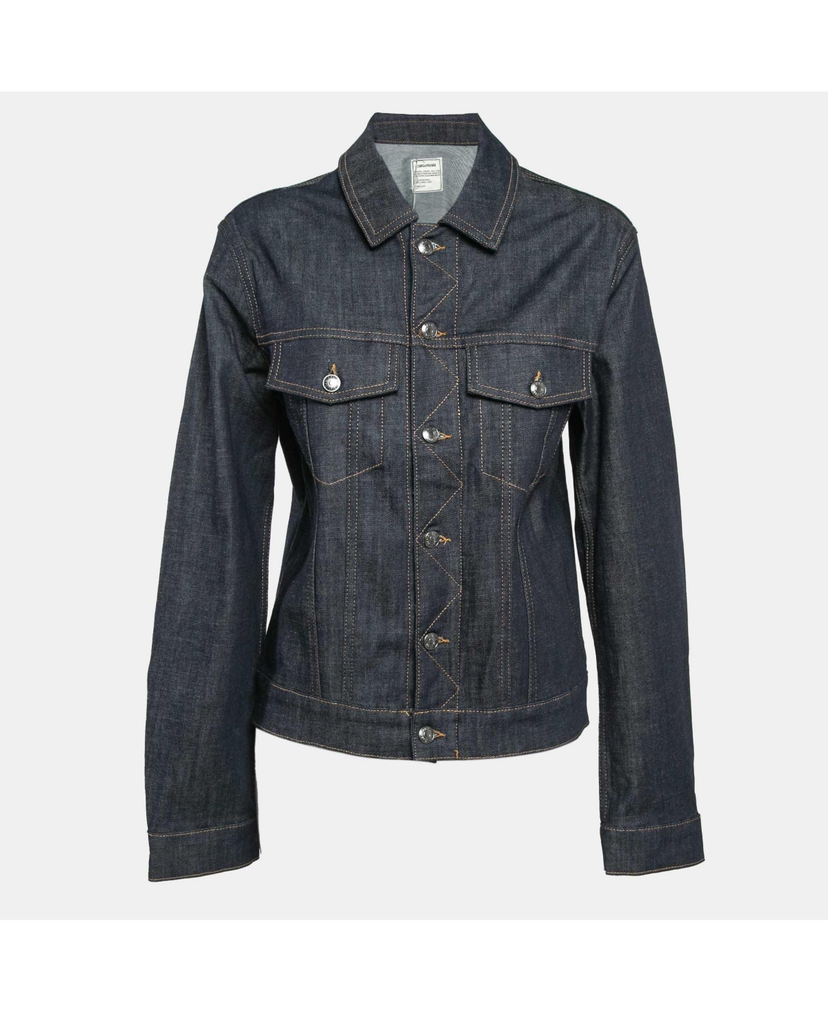 Click here for Pre-Owned Zadig & Voltaire Womens Blue Denim Butto... prices