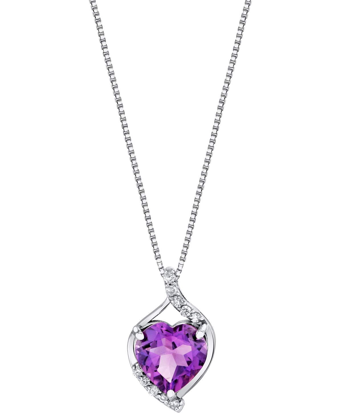 Click here for Macys Amethyst (1-3/4 ct. t.w.) & Diamond Accent P... prices