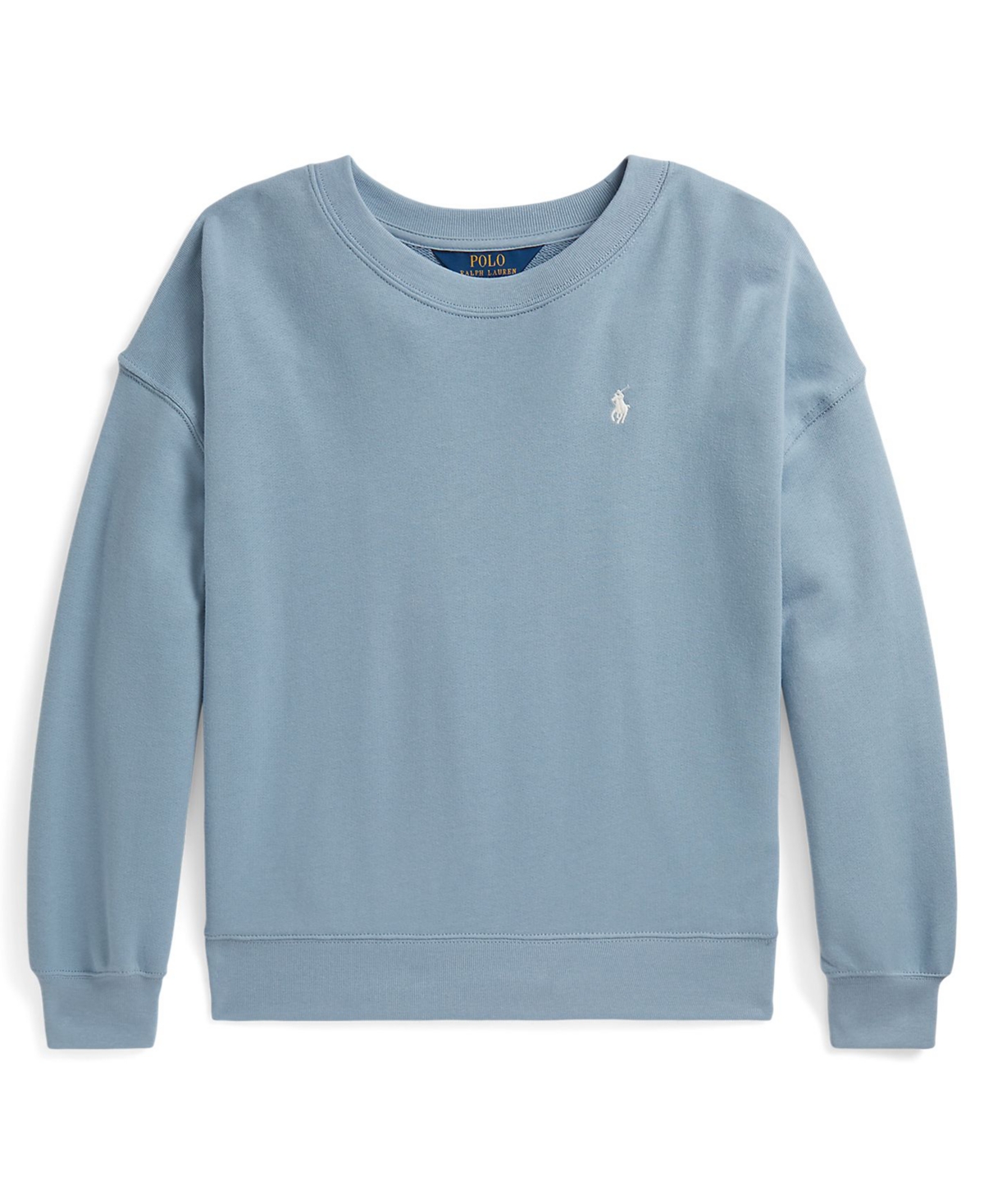 Click here for Polo Ralph Lauren Girls 7-16 Logo Crewneck Sweatsh... prices