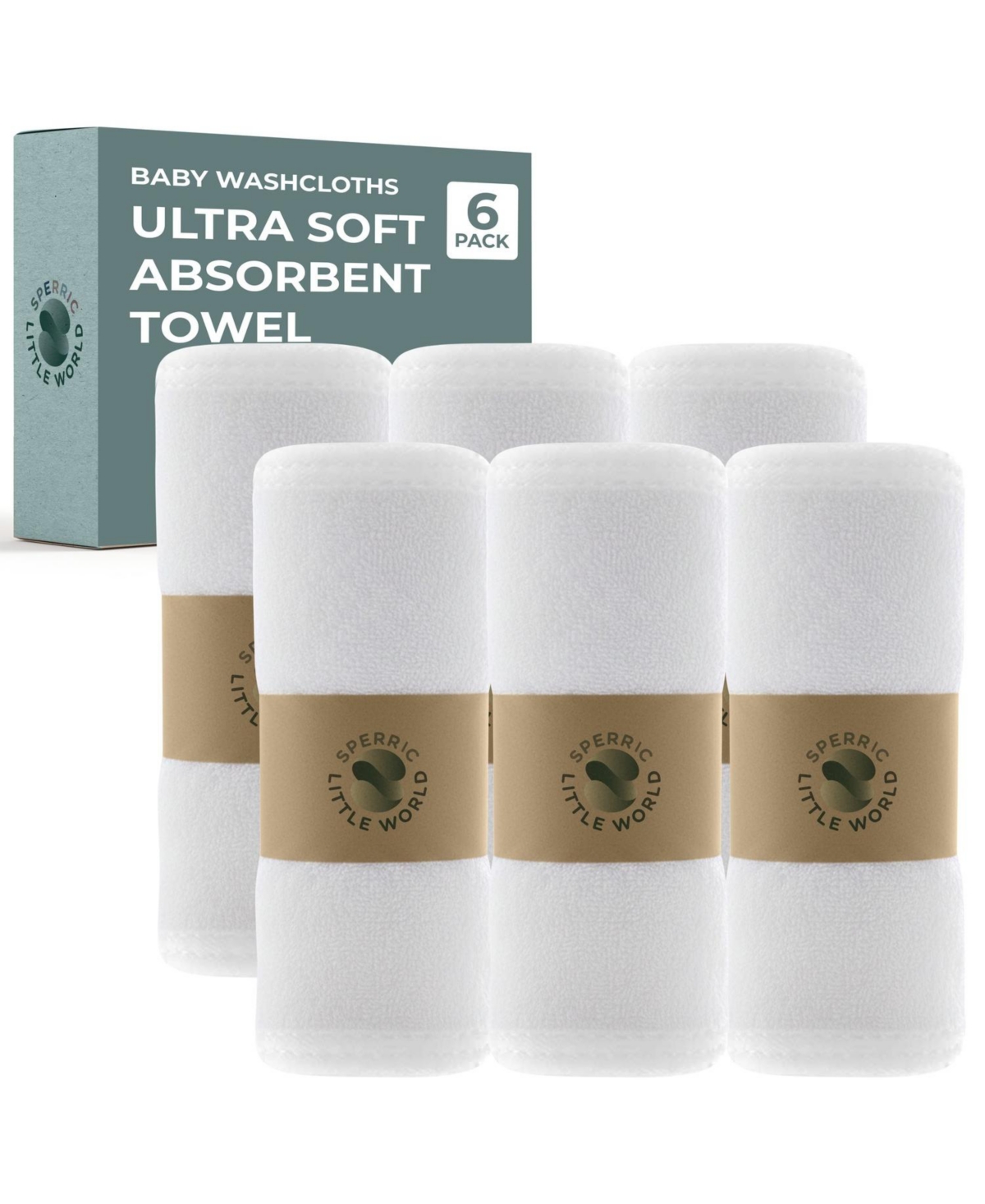 Click here for Sperric Baby Organic Washcloths  10x10 Ultra Soft... prices