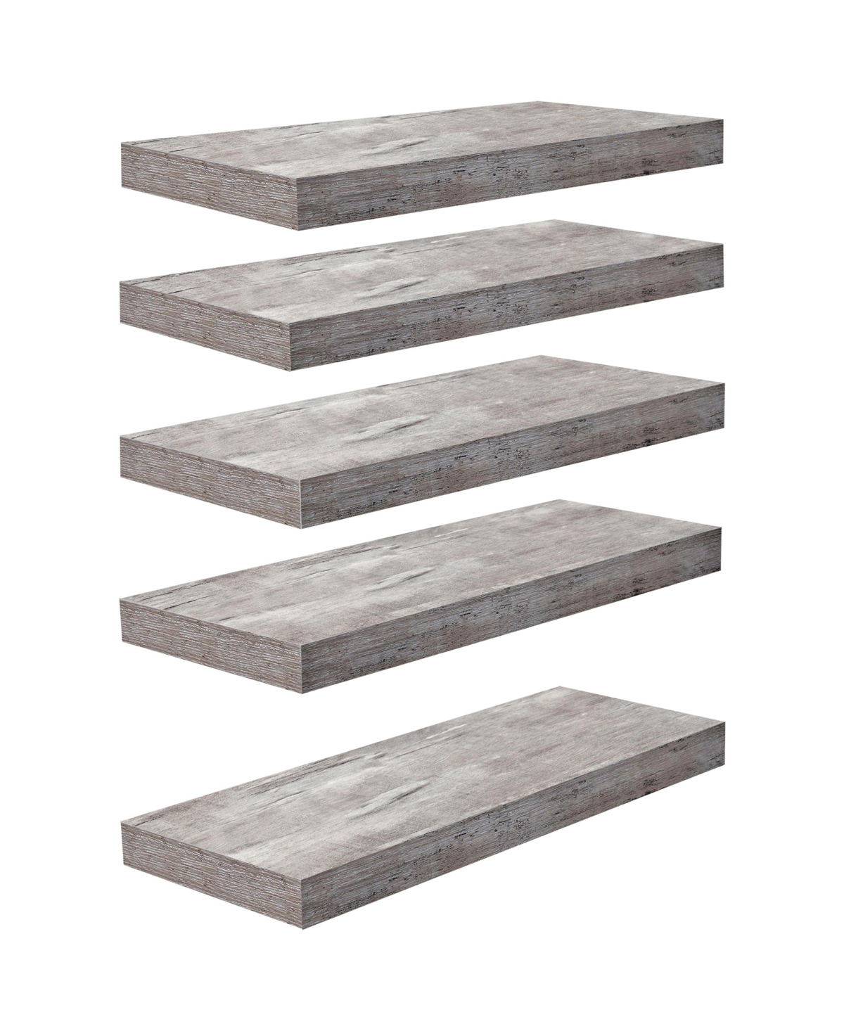 Click here for 5 Pack 16 Inch Sorbus Long Floating Wall Shelves f... prices