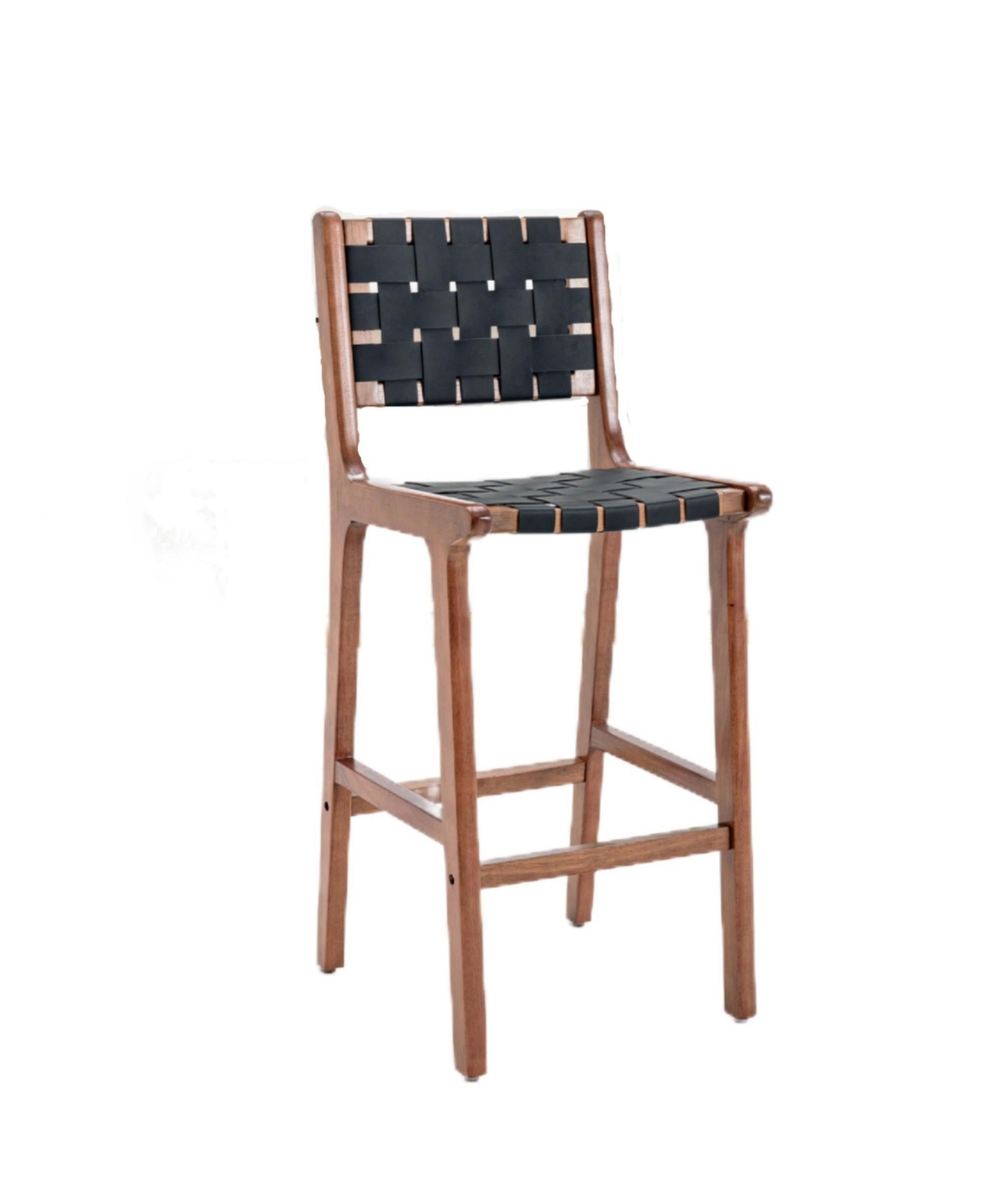 Click here for Boyel Living Woven Leather Bar Stool  Counter Heig... prices