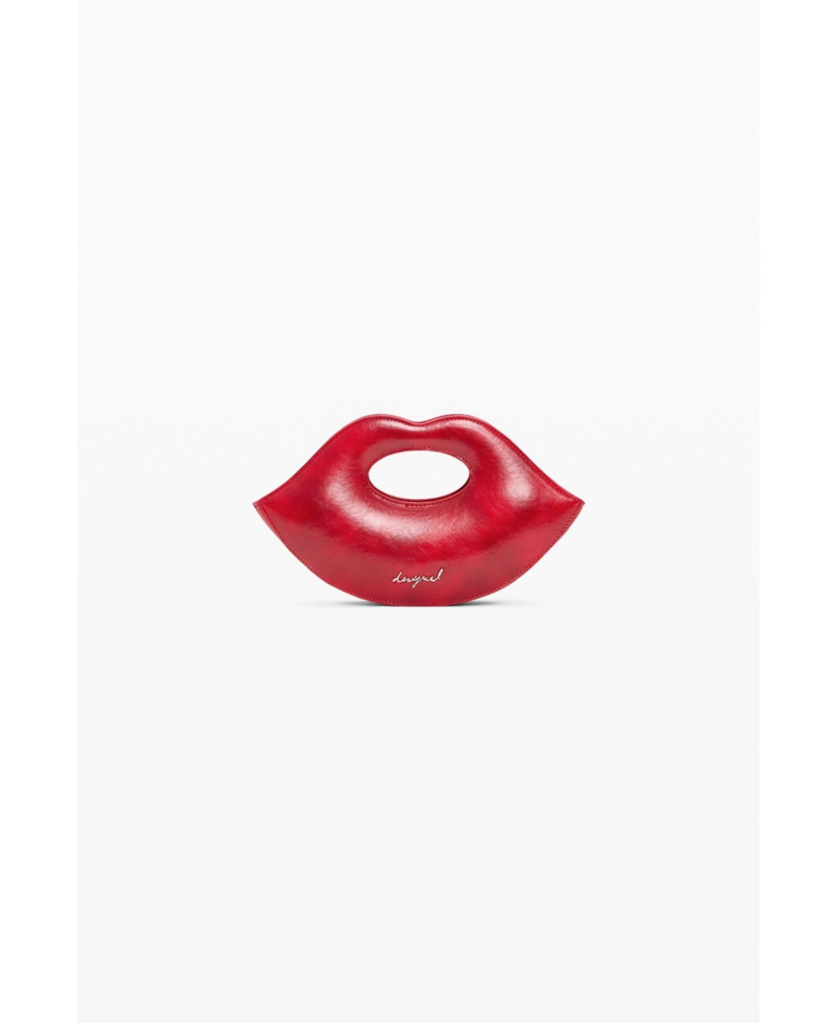 Click here for Desigual Womens Small lips bag - Red prices