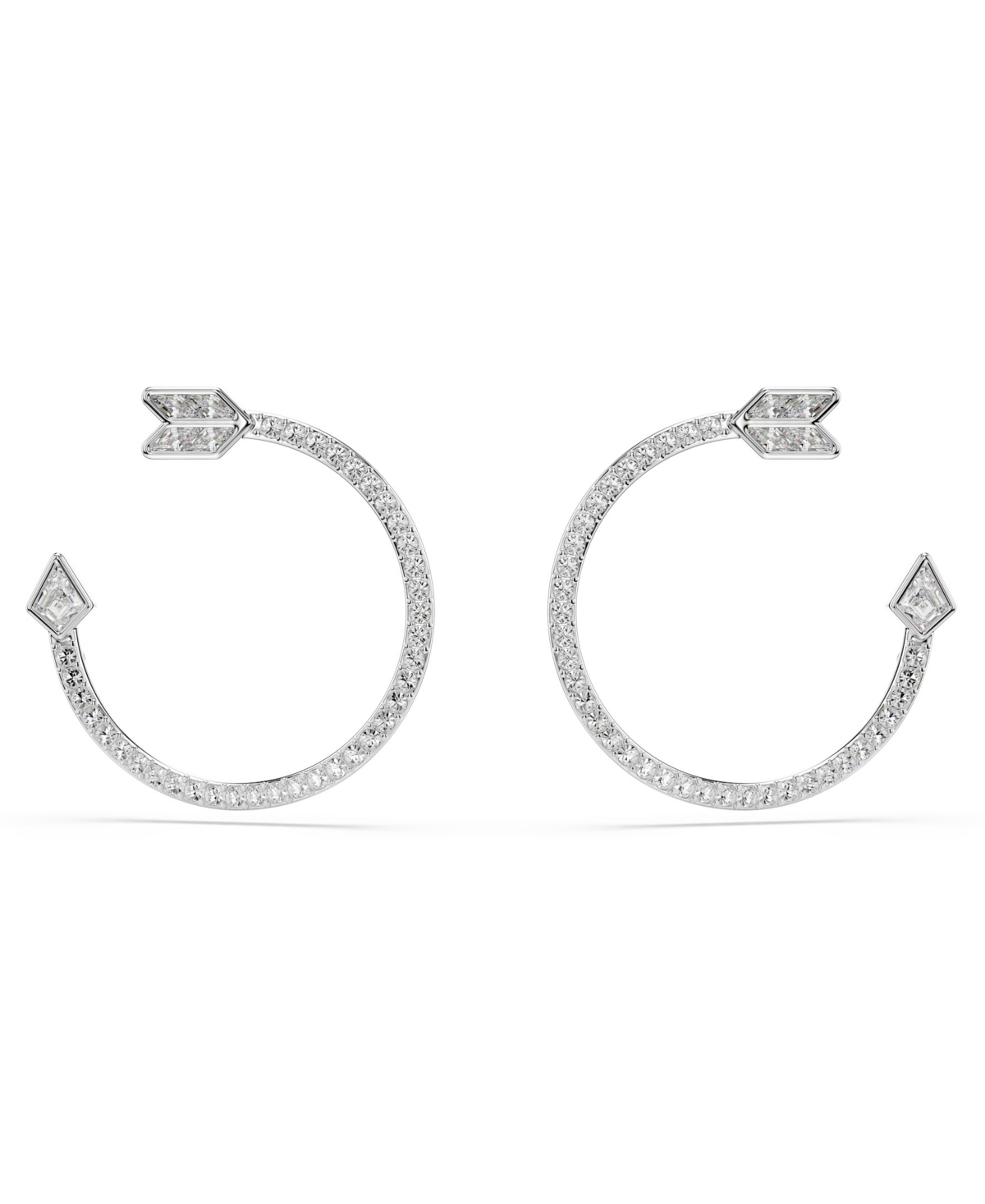 Click here for Swarovski Mixed Cuts  Arrow  White  Rhodium Plated... prices