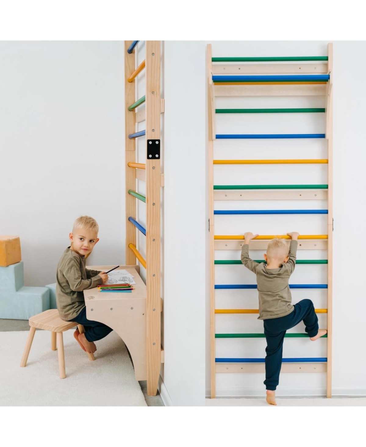 Click here for ComfyBumpy Gymnastic Ladder Convertible Montessori... prices