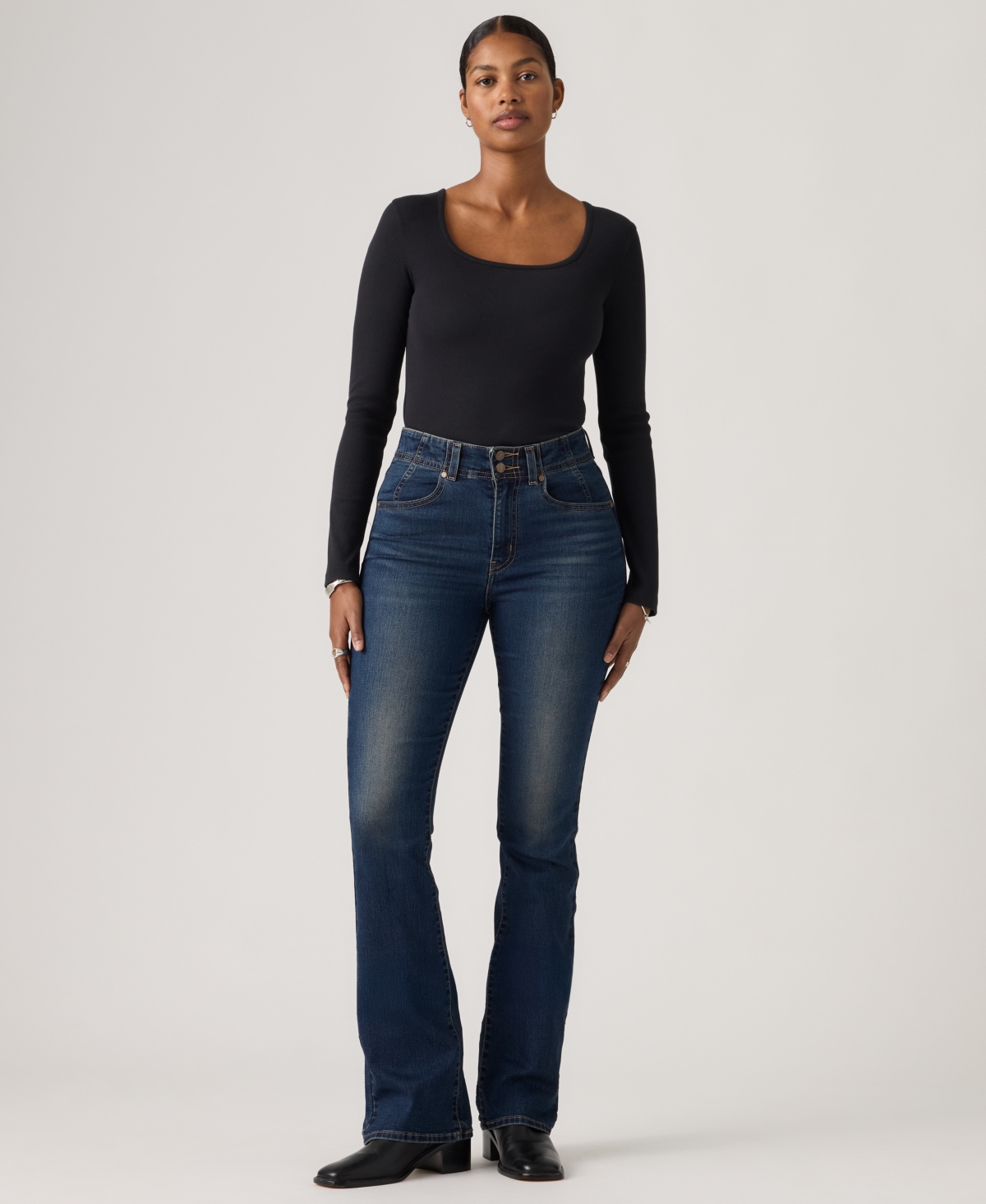 Click here for Levis Womens 725 High-Waist Bootcut Jeans - Psychi... prices