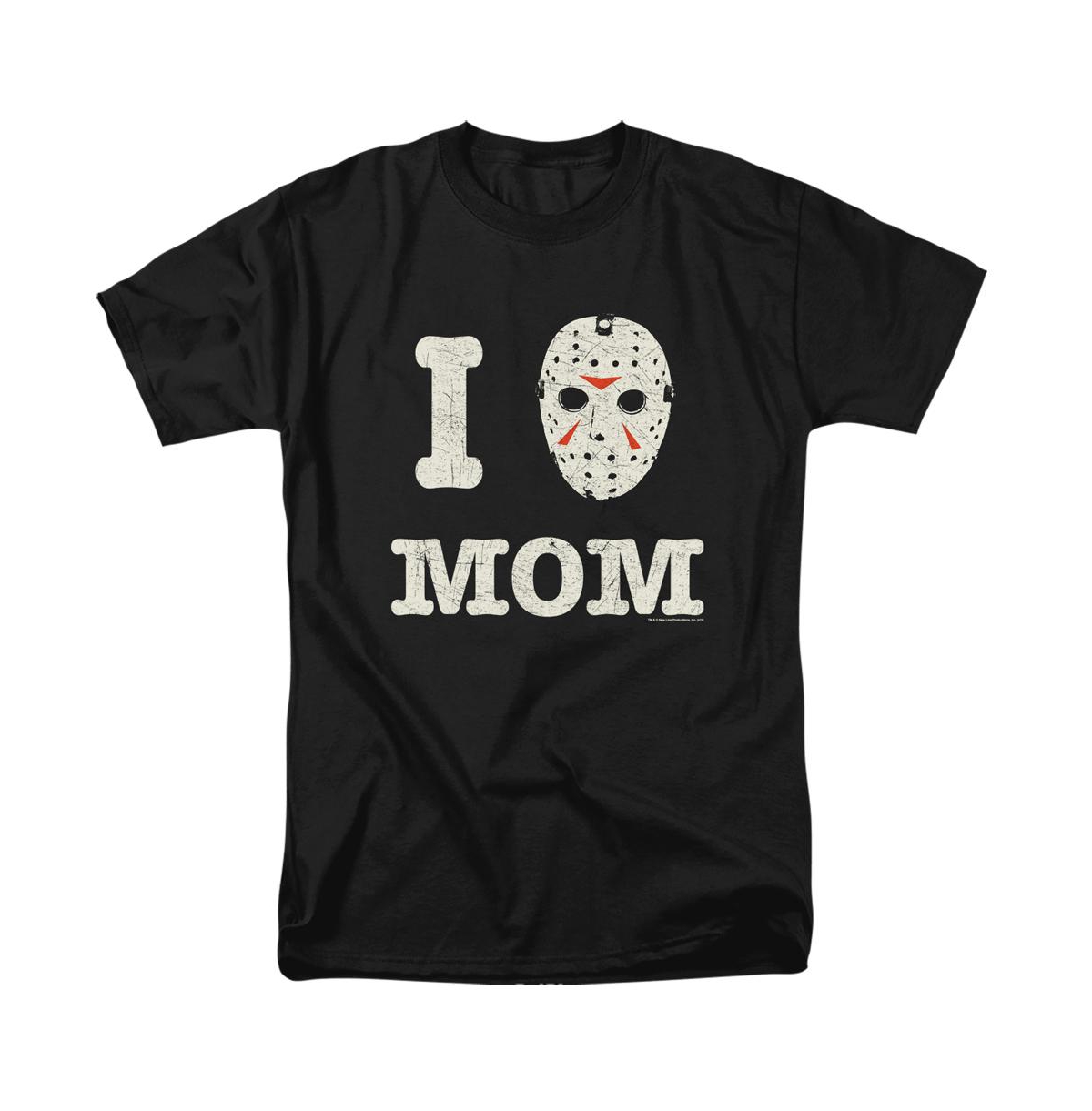 Click here for Friday The 13th Mens Mommas Boy T Shirt - Black prices