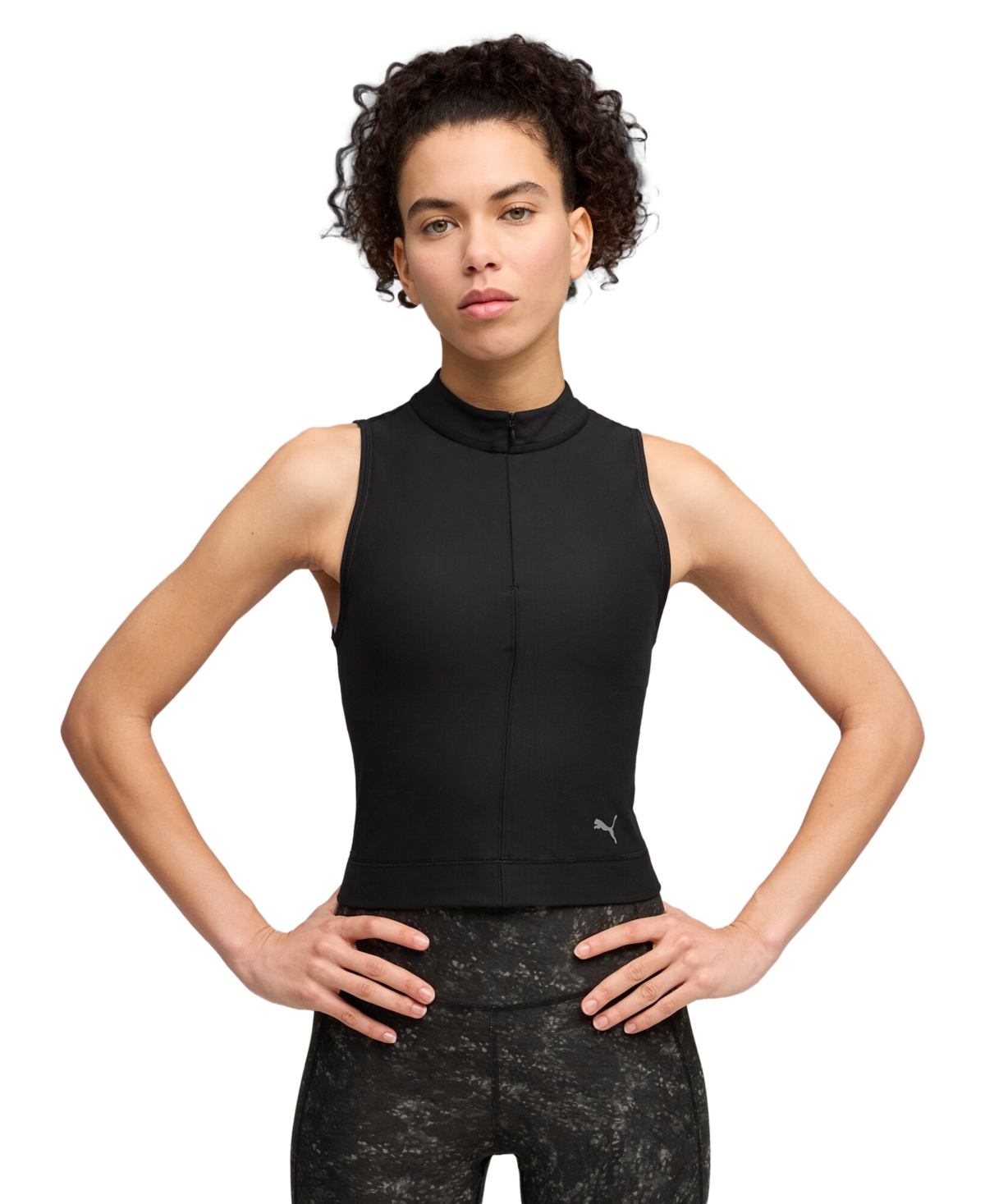 Click here for Puma Womens Cloudspun Quarter-Zip Tank Top - Puma... prices