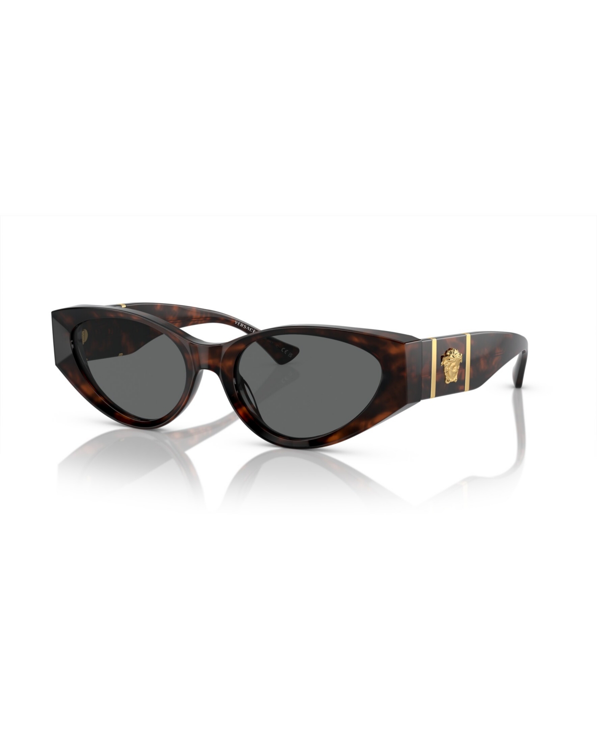 Click here for Versace Womens Cat Eye Sunglasses  VE4454 - Havana prices