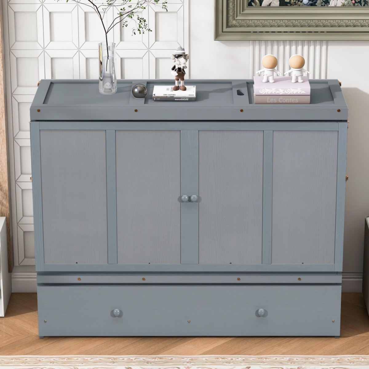 Click here for Streamdale Furniture Queen Size Murphy Bed with Us... prices