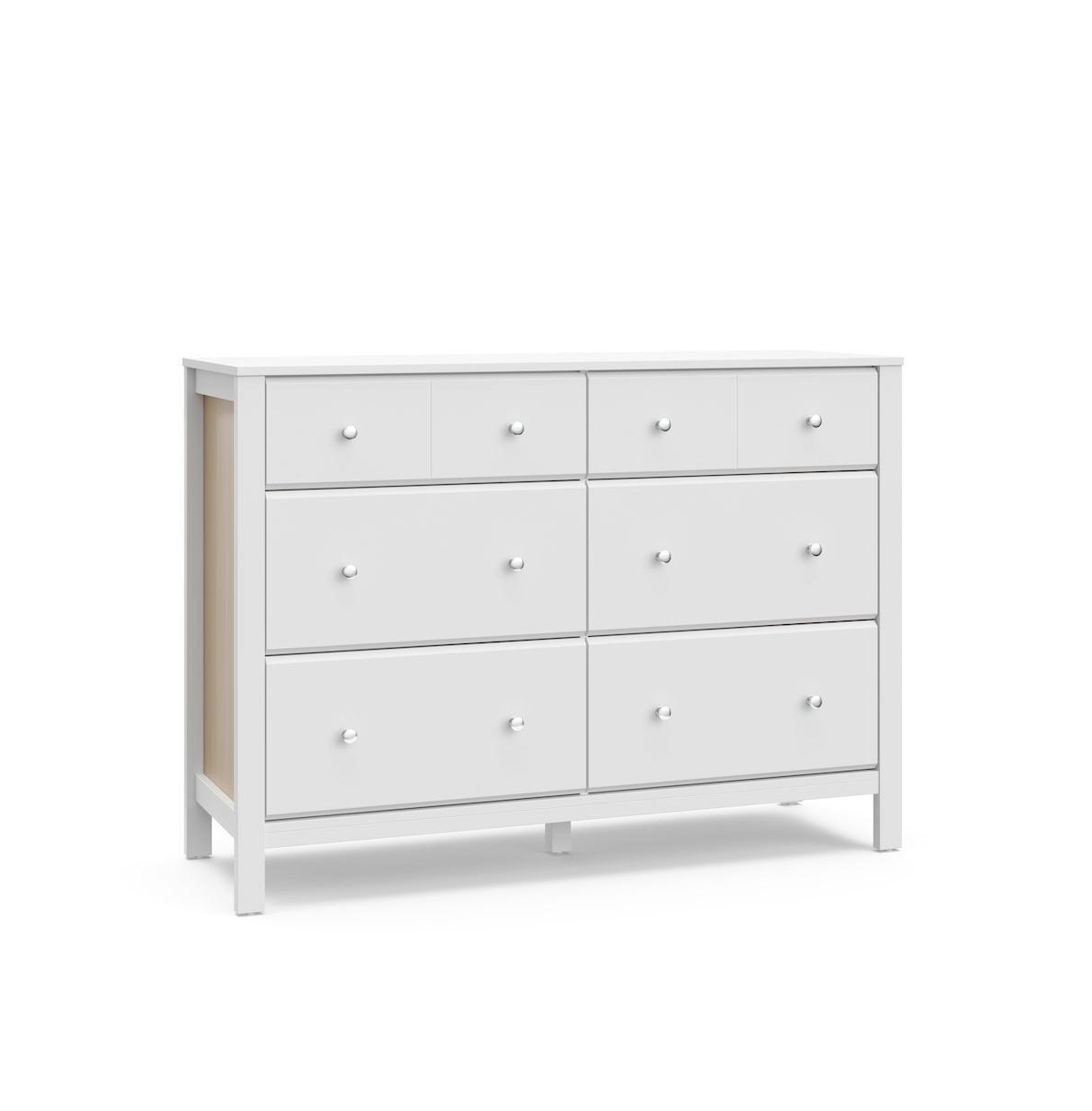 Click here for Storkcraft Horizon 6 Drawer Dresser (White with Dr... prices