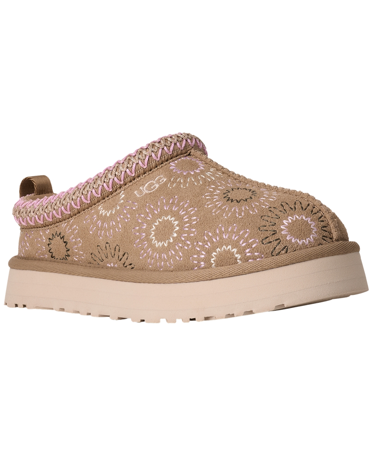 Click here for Ugg Kids Tazz Sun Stitch Round Toe Slipper - Musta... prices