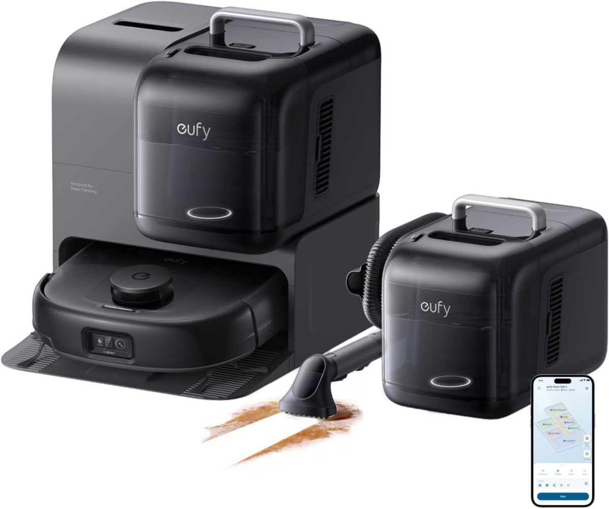 Click here for eufy Robot Vacuum Omni E28 new - Black prices