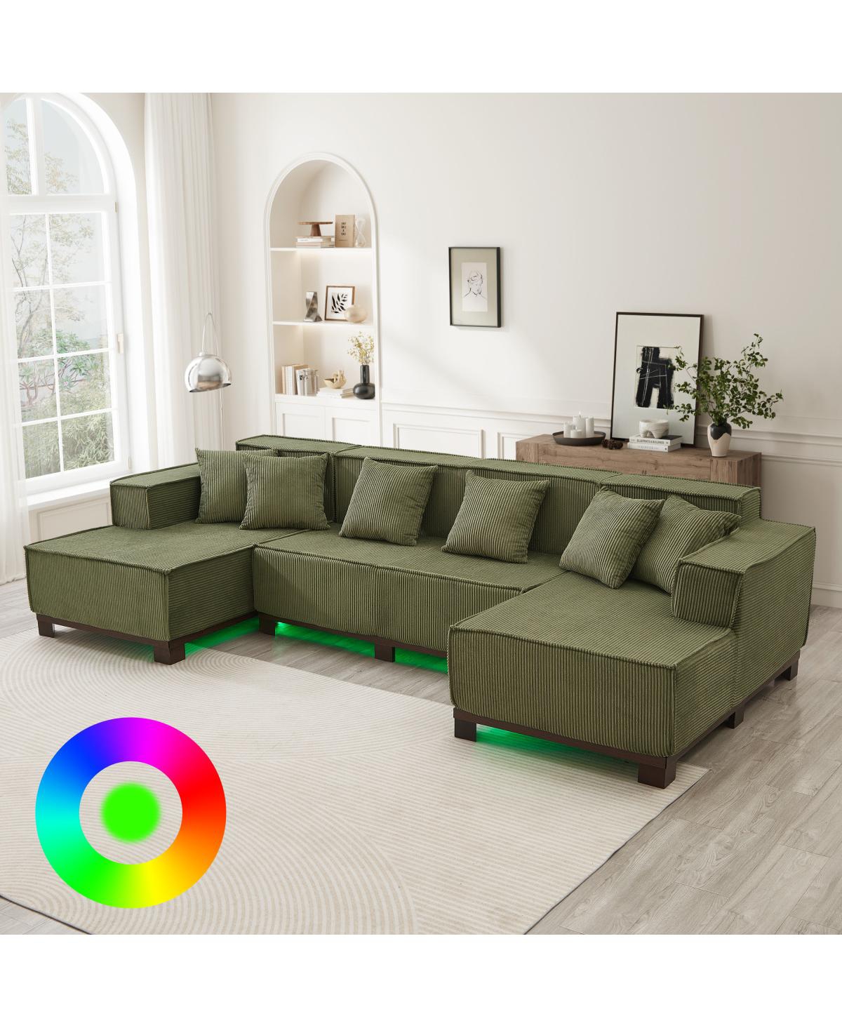 Click here for Streamdale Furniture Modern U-Shaped Sectional Sof... prices