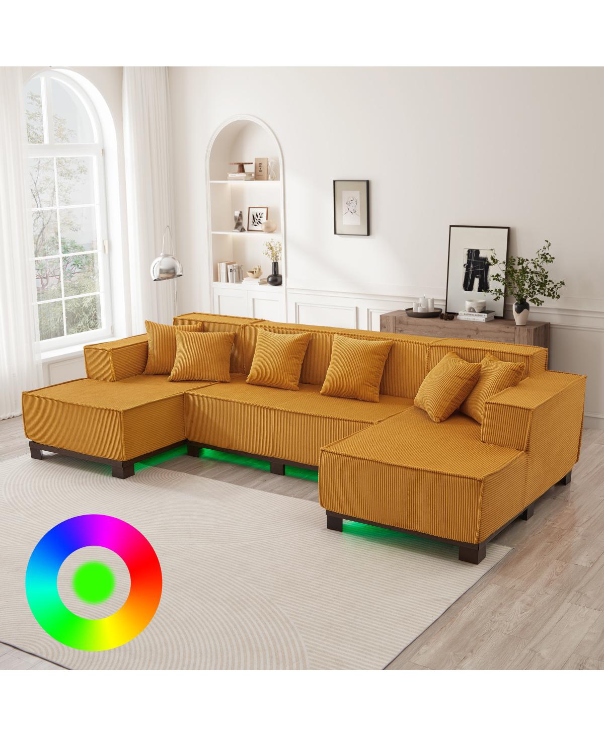 Click here for Streamdale Furniture Modern U-Shaped Sectional Sof... prices