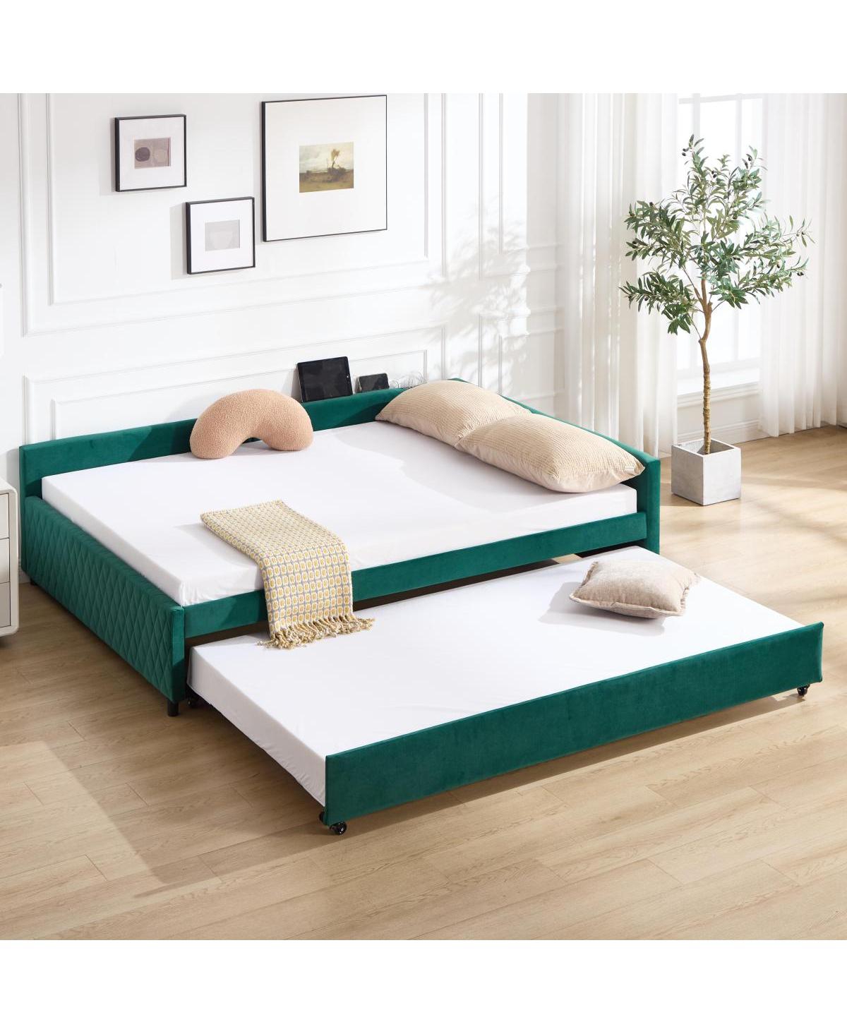 Click here for Streamdale Furniture Emerald Upholstered Daybed wi... prices