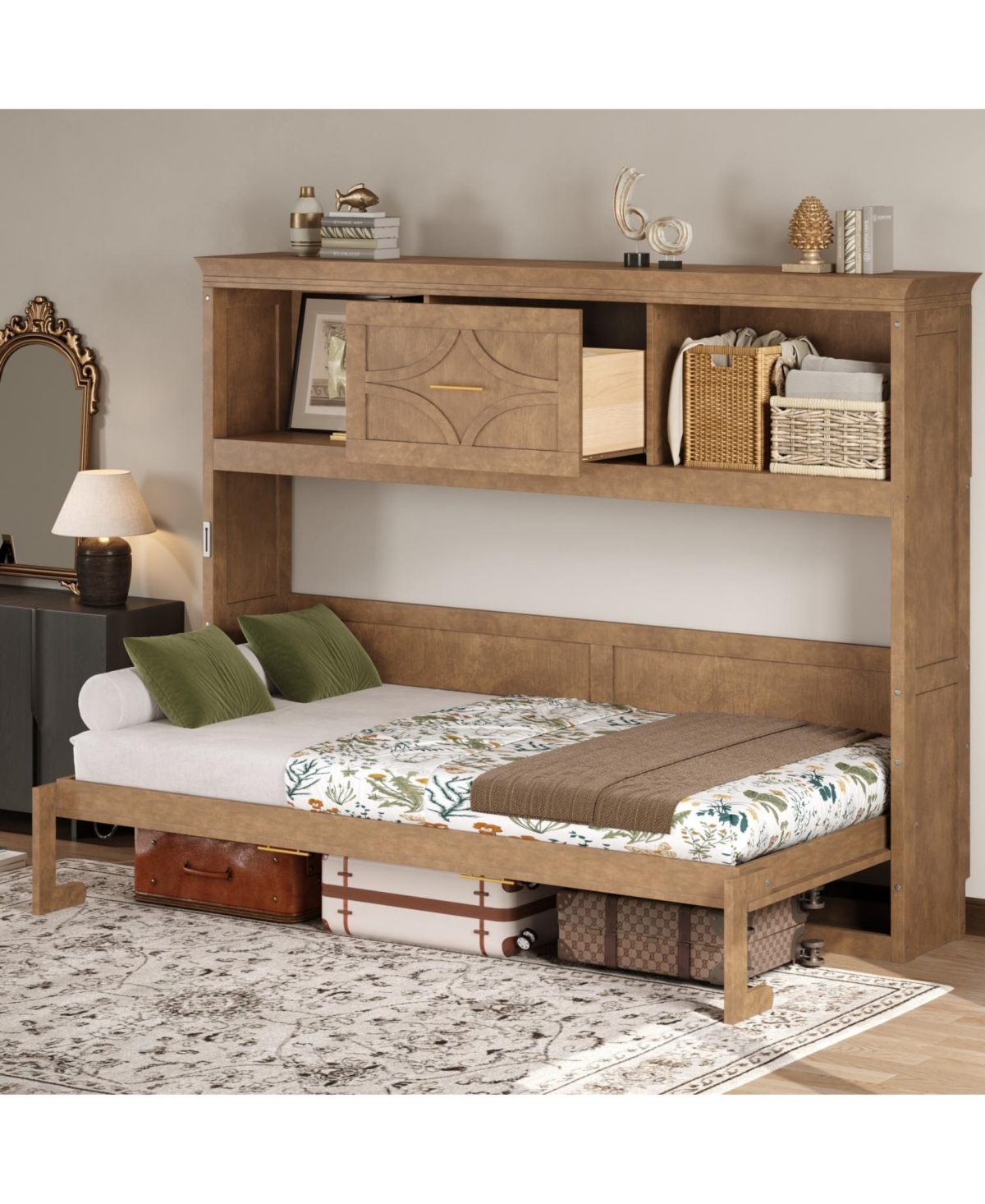 Click here for Streamdale Furniture Murphy Bed with Charging Stat... prices