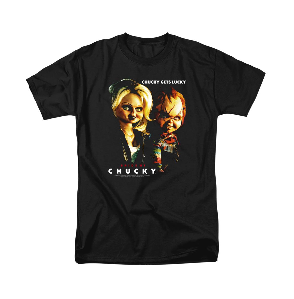 Click here for Chucky Mens Bride Of Gets Lucky T Shirt - Charcoal prices