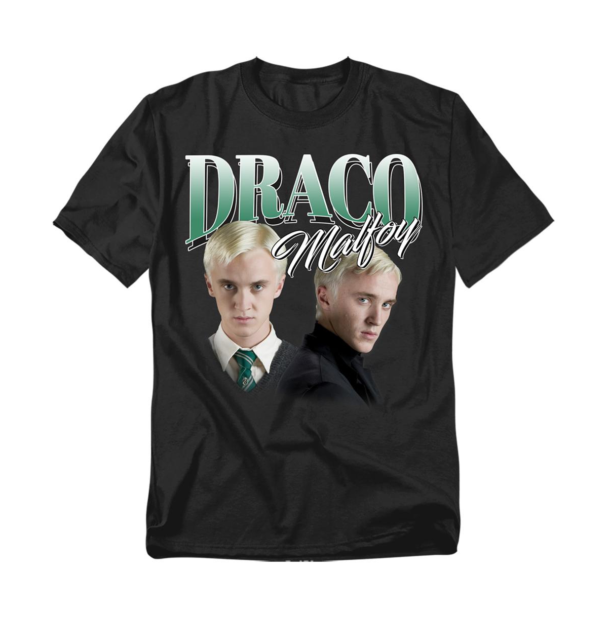 Click here for Harry Potter Mens Draco Malfoy Homage T Shirt - Bl... prices