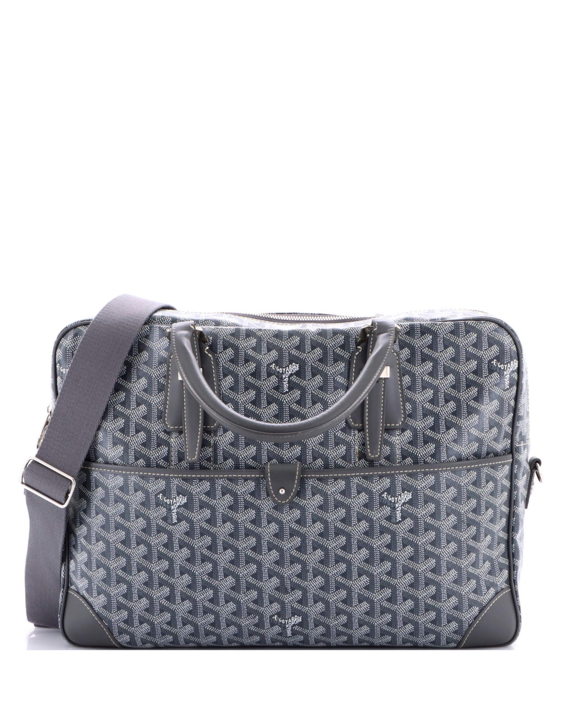 Click here for Pre-Owned Goyard Pm Ambassade Briefcase Coated Can... prices