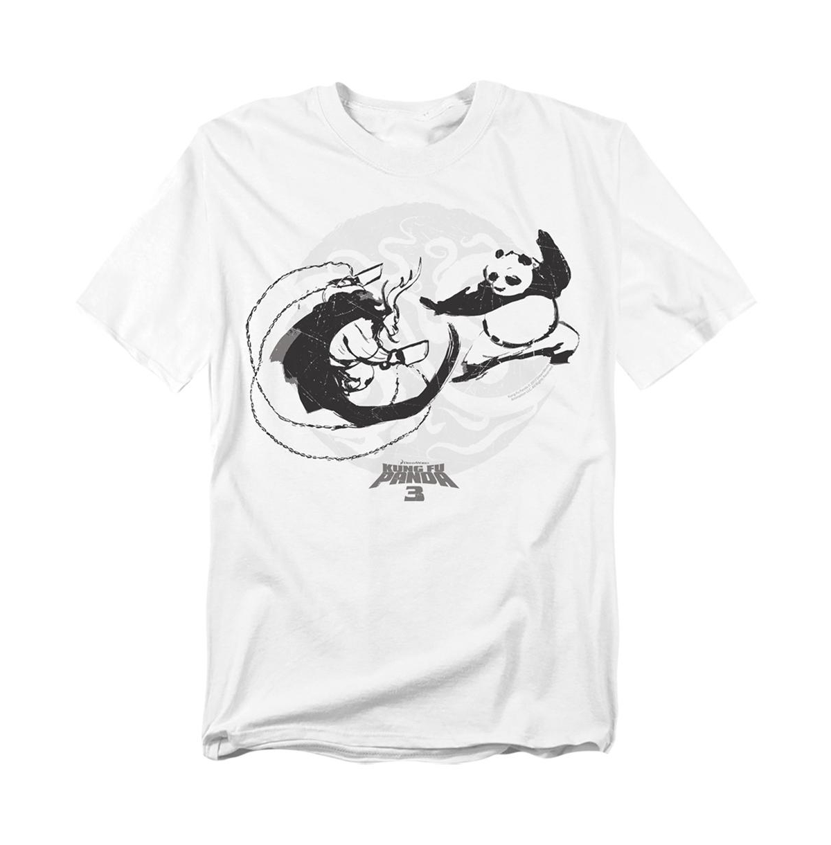Click here for Kung Fu Panda Mens Face Off T Shirt - White prices