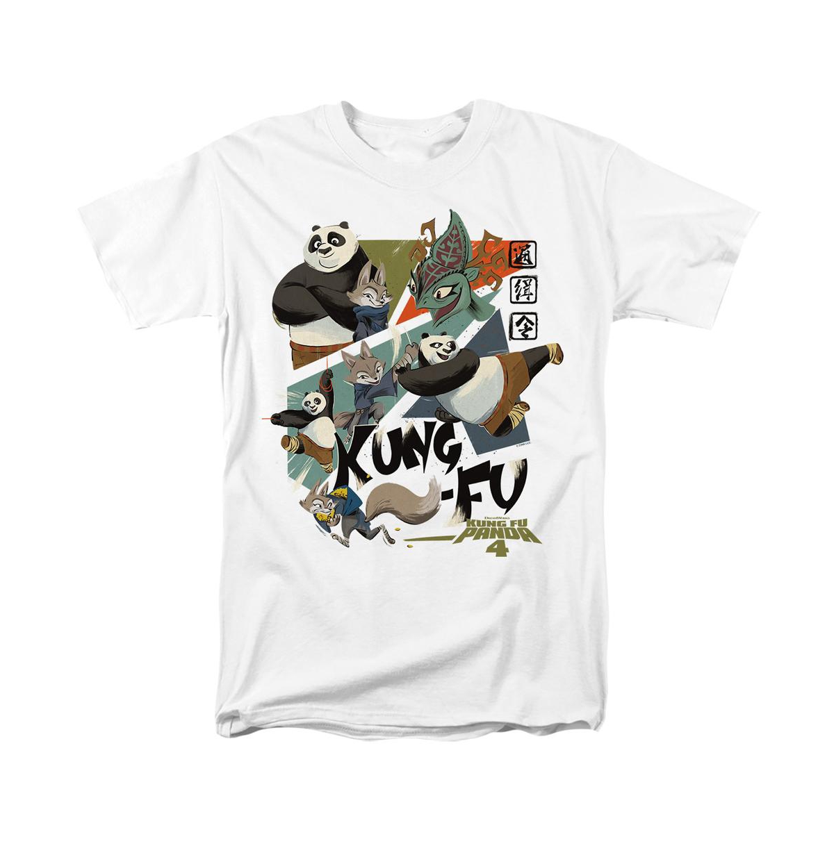 Click here for Kung Fu Panda Mens 4 Kung Fu Collage T Shirt - Whi... prices